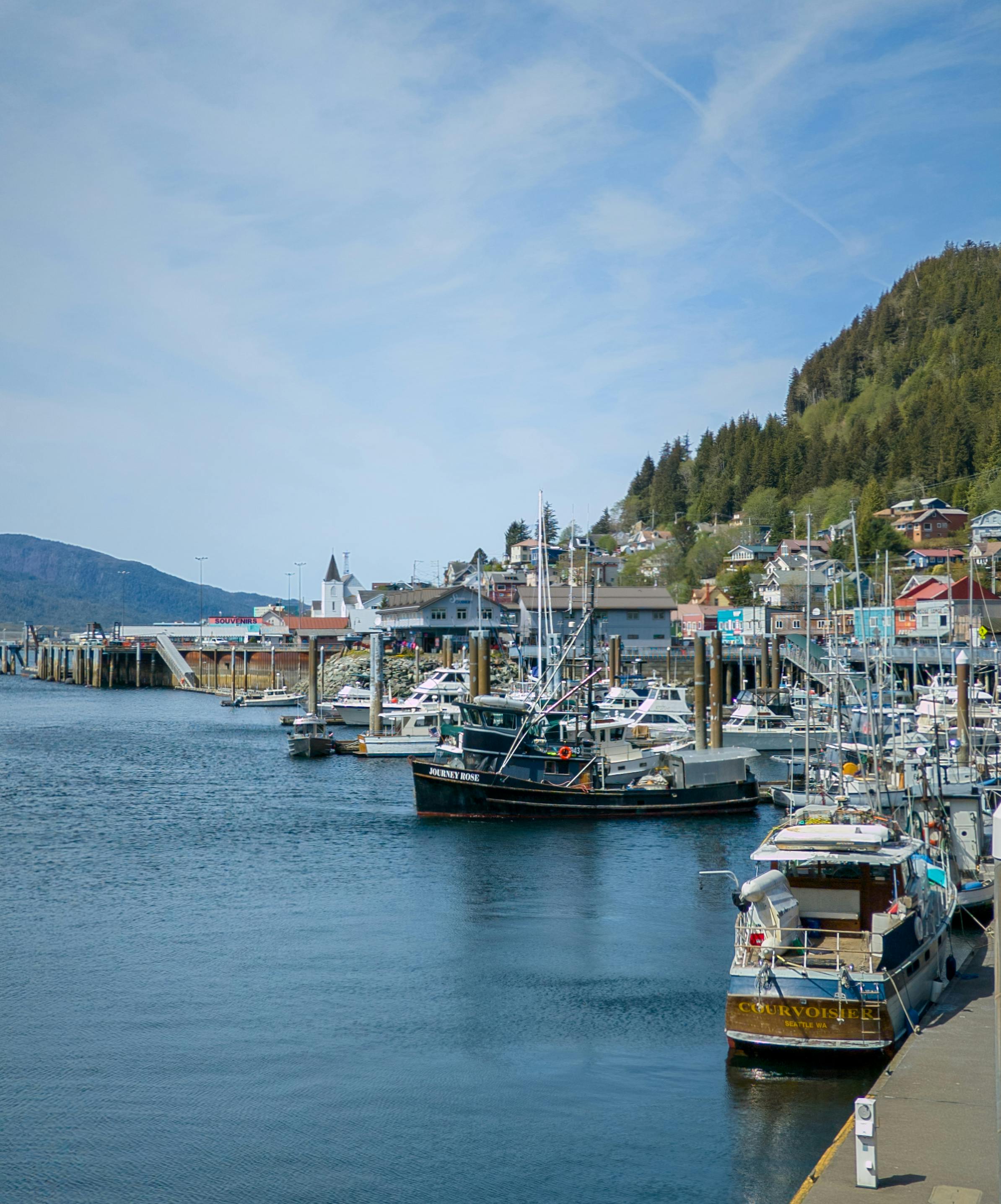 Boats in Marina in Ketchikan, Alaska, USA · Free Stock Photo