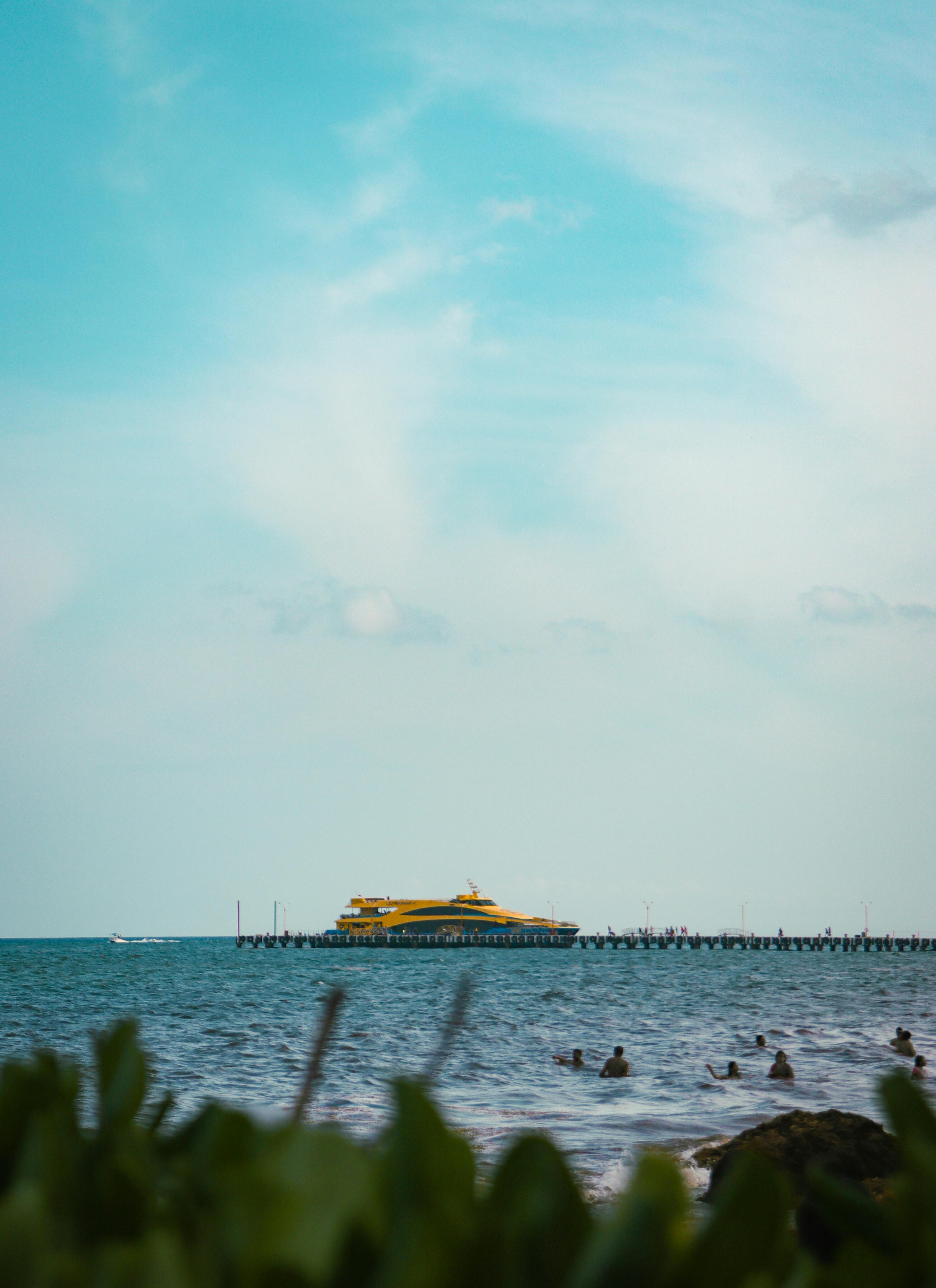 Cruise Ship on Dock · Free Stock Photo