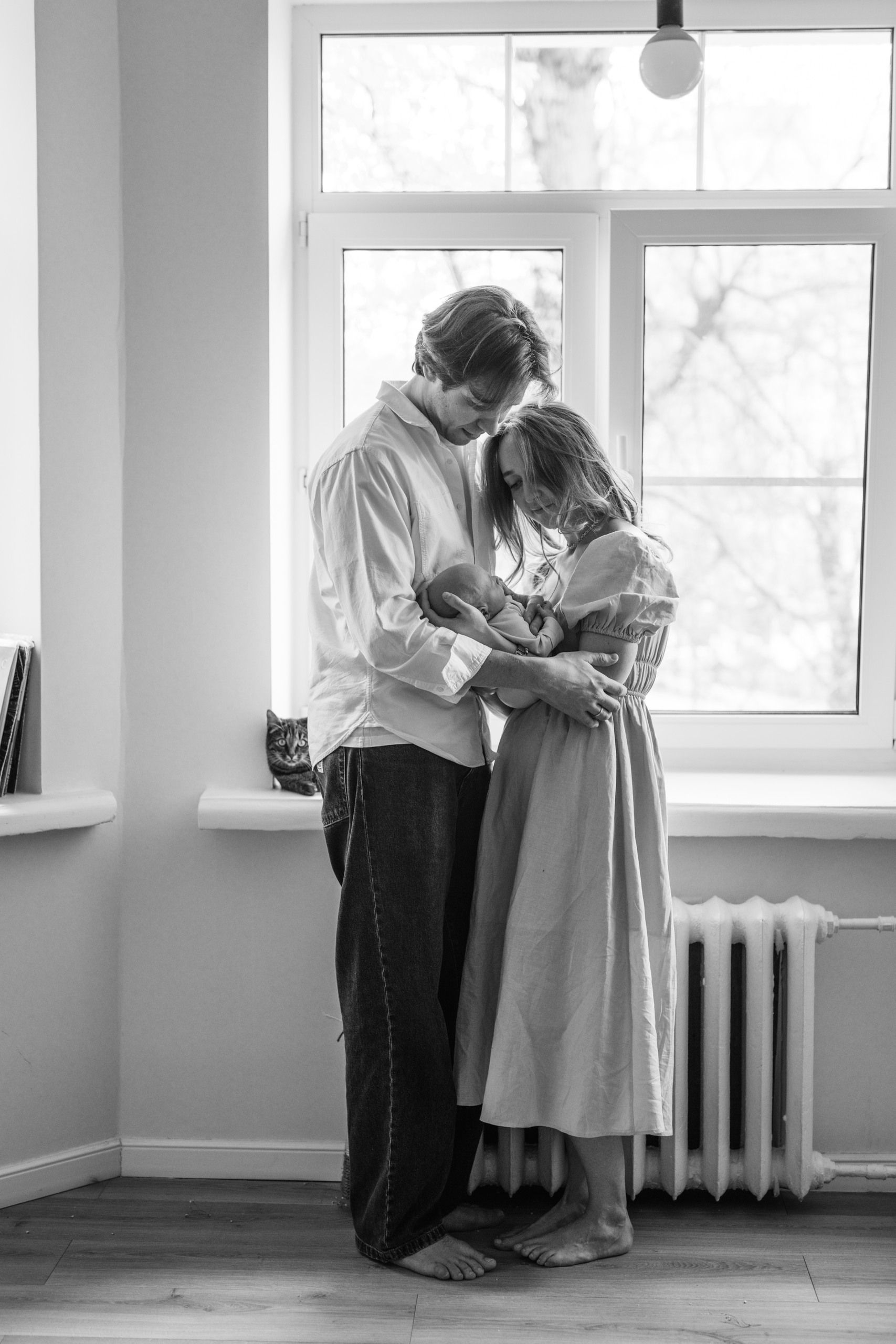 Woman and Man Talking by a Window · Free Stock Photo