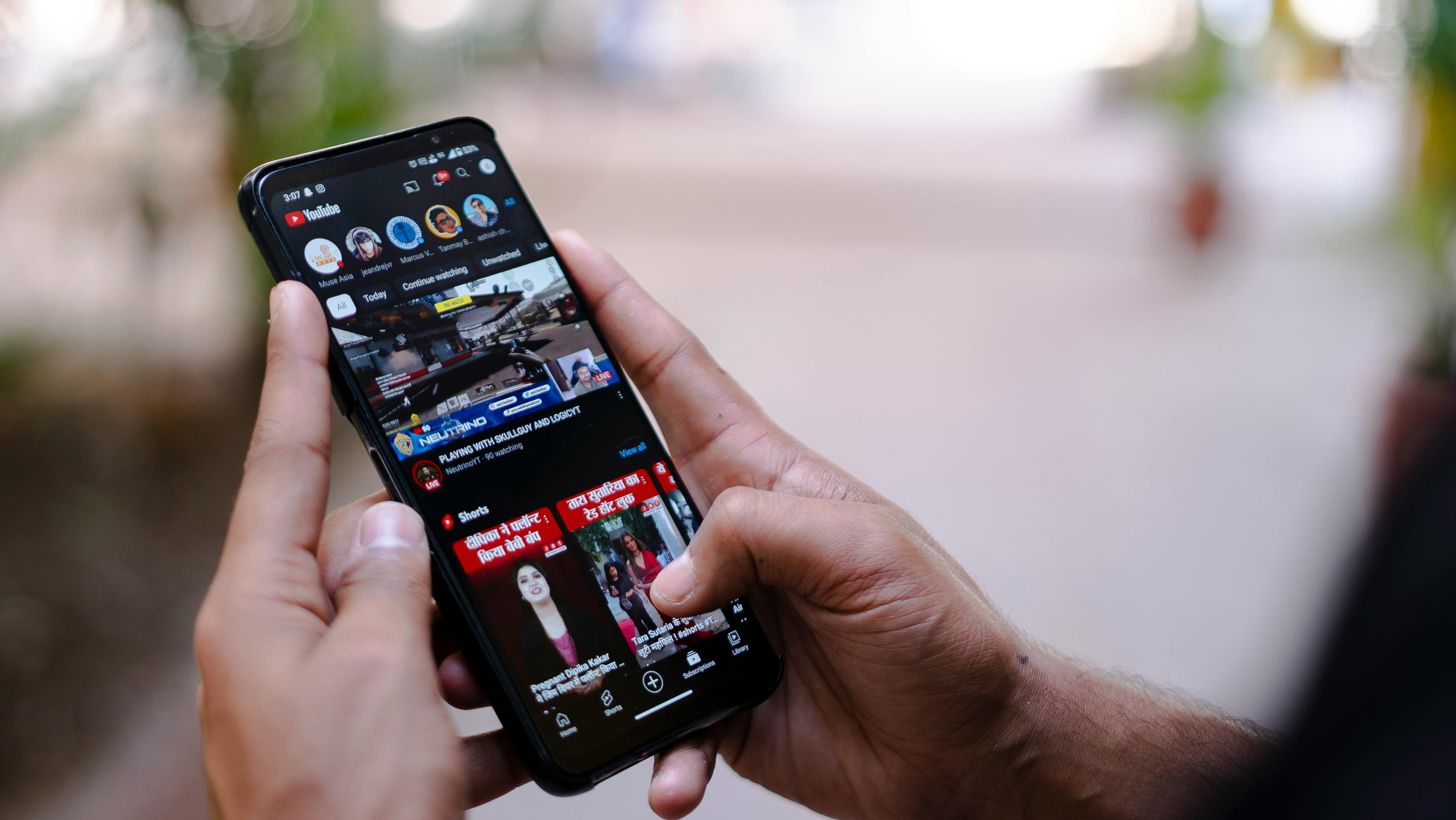 Man Using Internet in Smartphone · Free Stock Photo