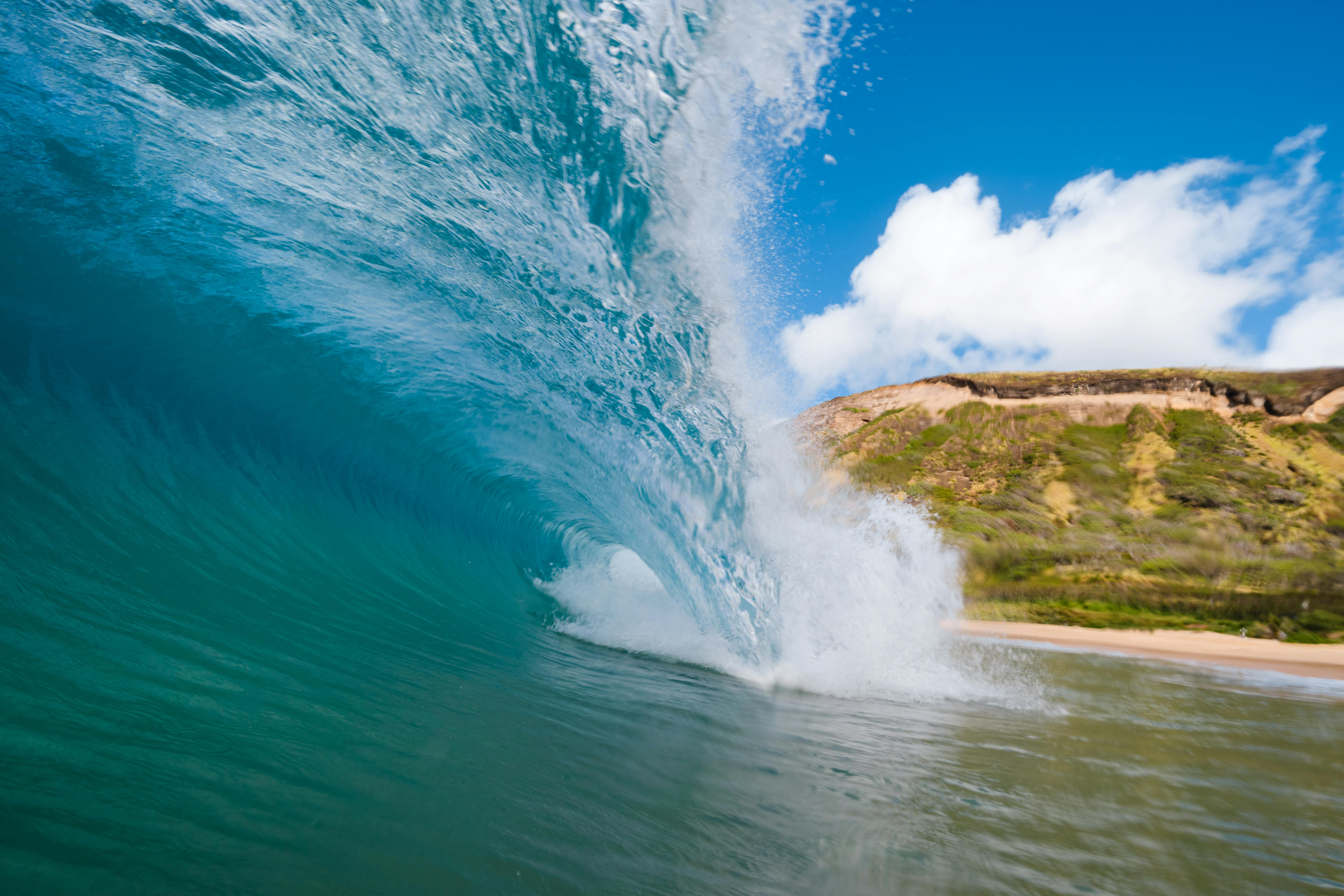 Sea Water Splash · Free Stock Photo