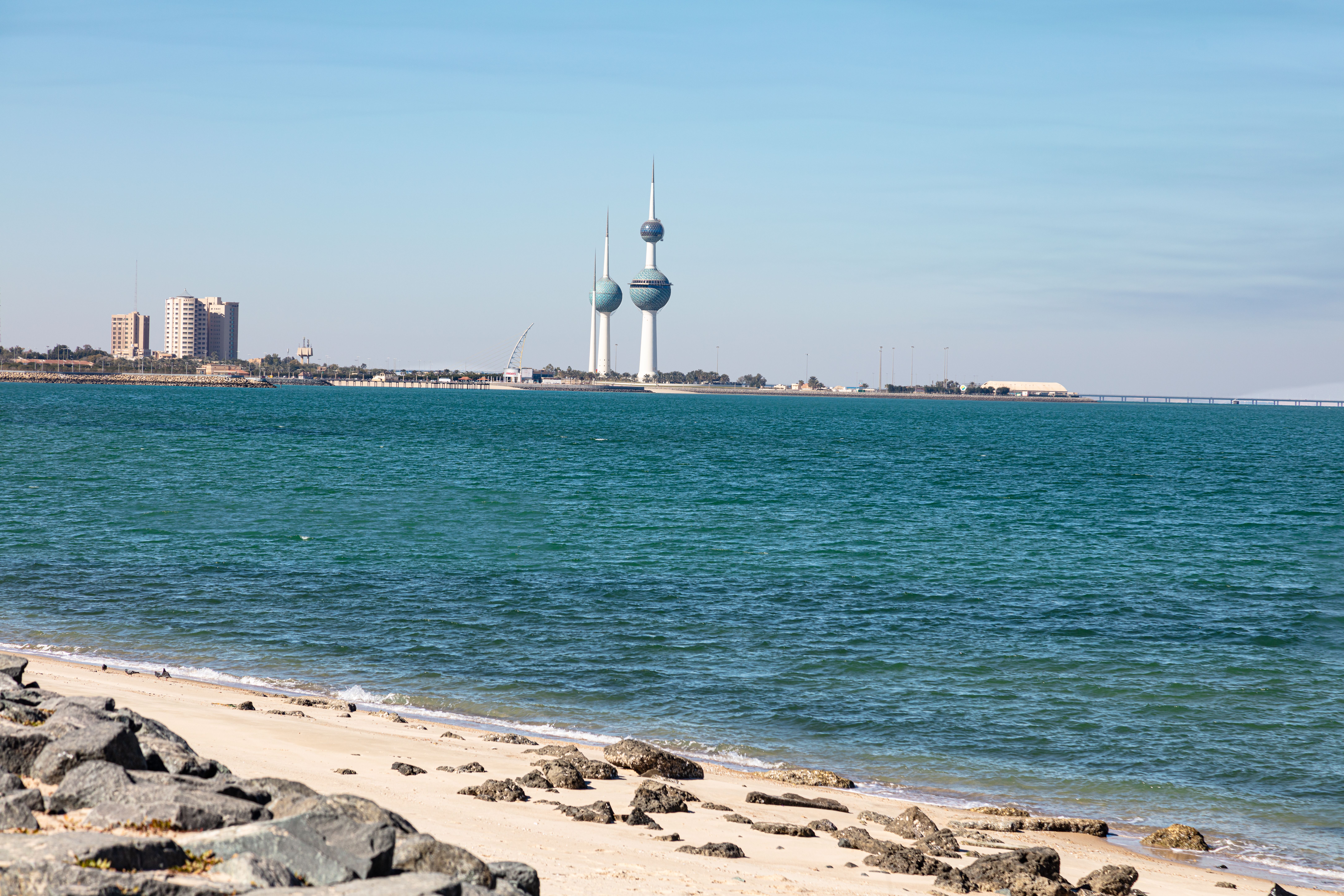 The Kuwait Towers in Kuwait City · Free Stock Photo