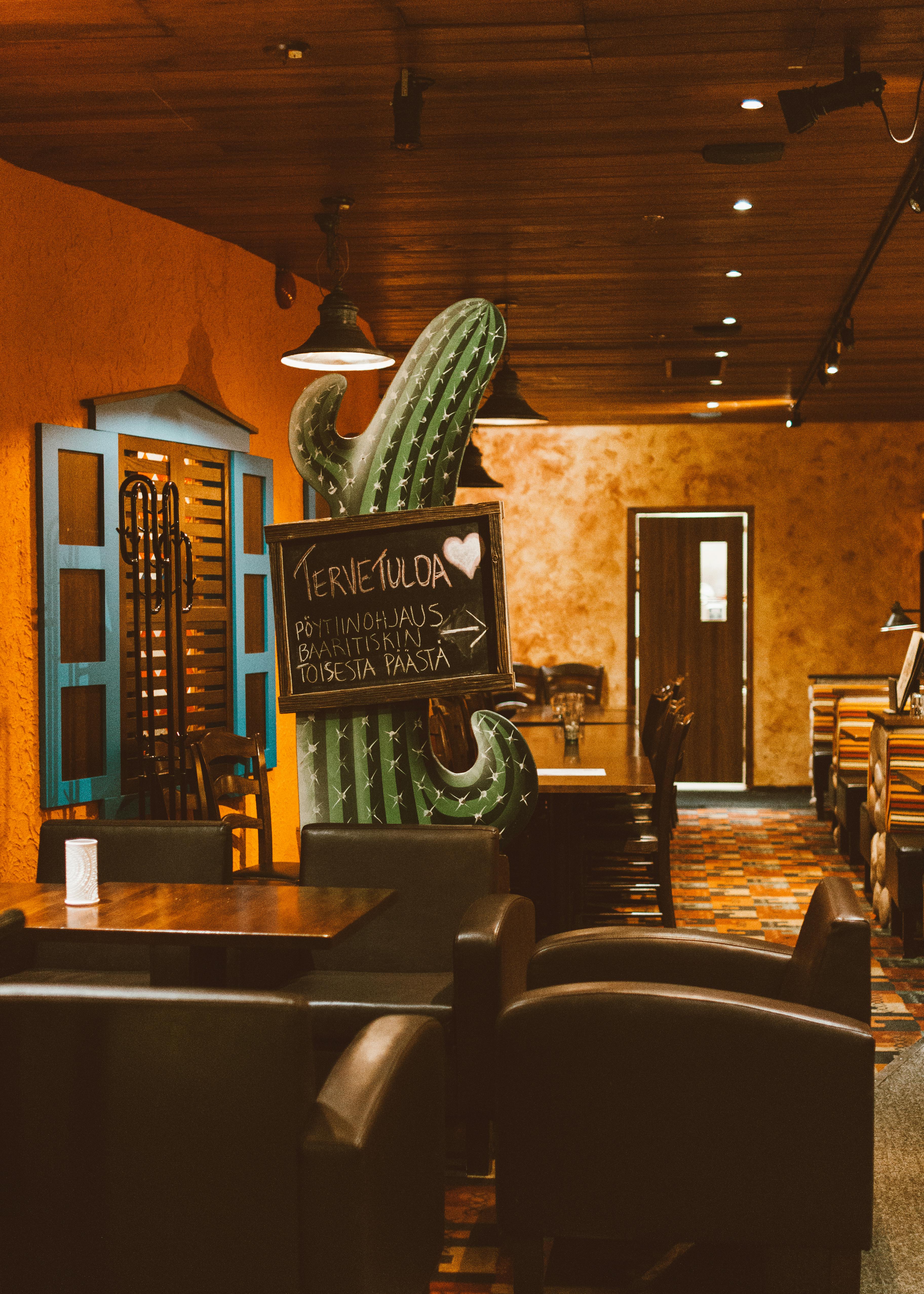 Interior of a Mexican Restaurant · Free Stock Photo