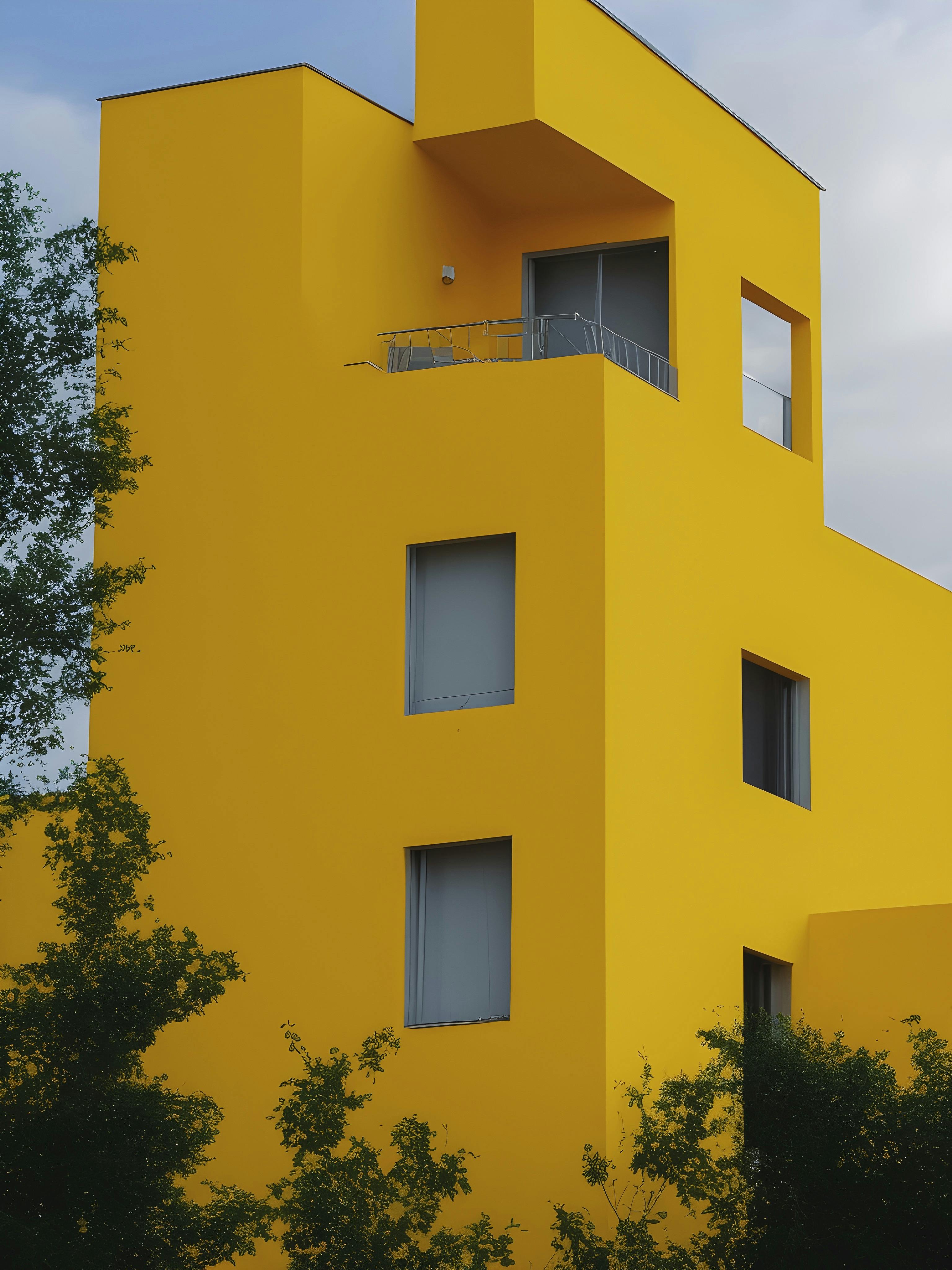 Yellow House Building · Free Stock Photo