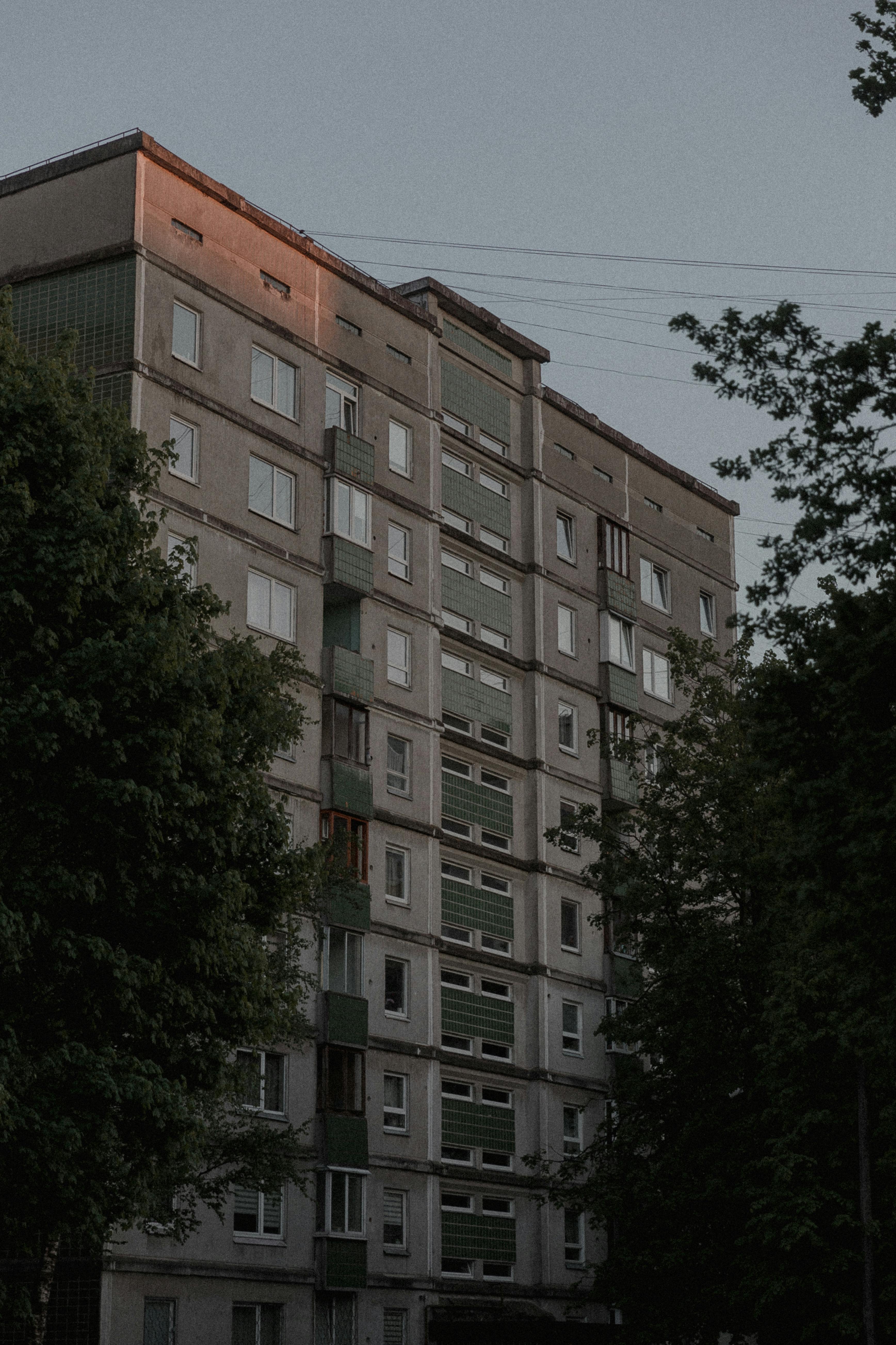 Post-Soviet Residential Building · Free Stock Photo