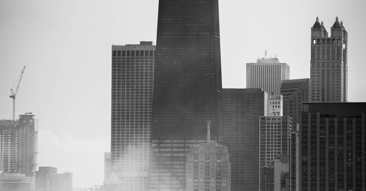 Grayscale Photography Of City Buildings · Free Stock Photo Grayscale Photography Of City Buildings · Free Stock Photo