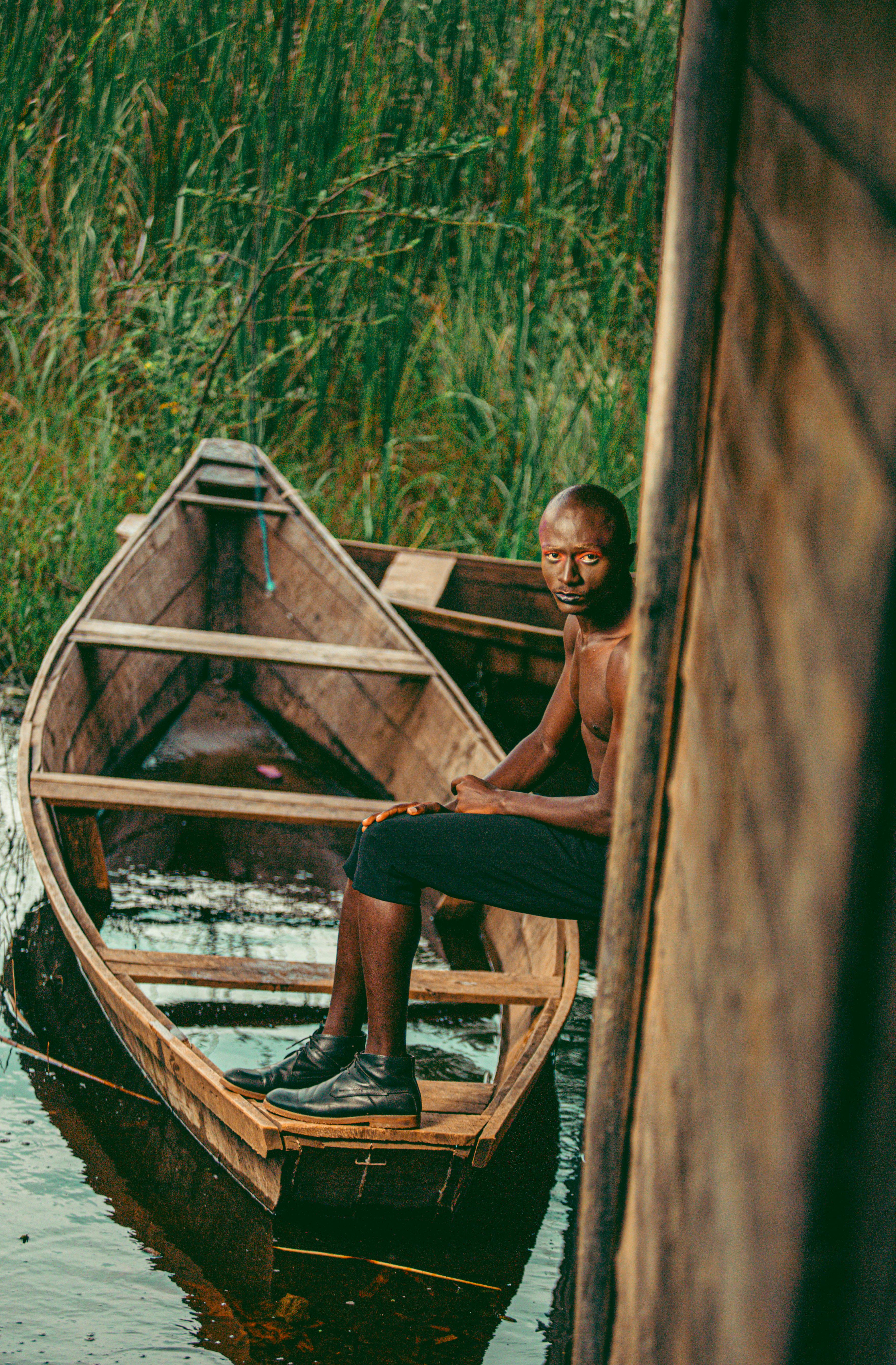 Man in Ritual Costume · Free Stock Photo