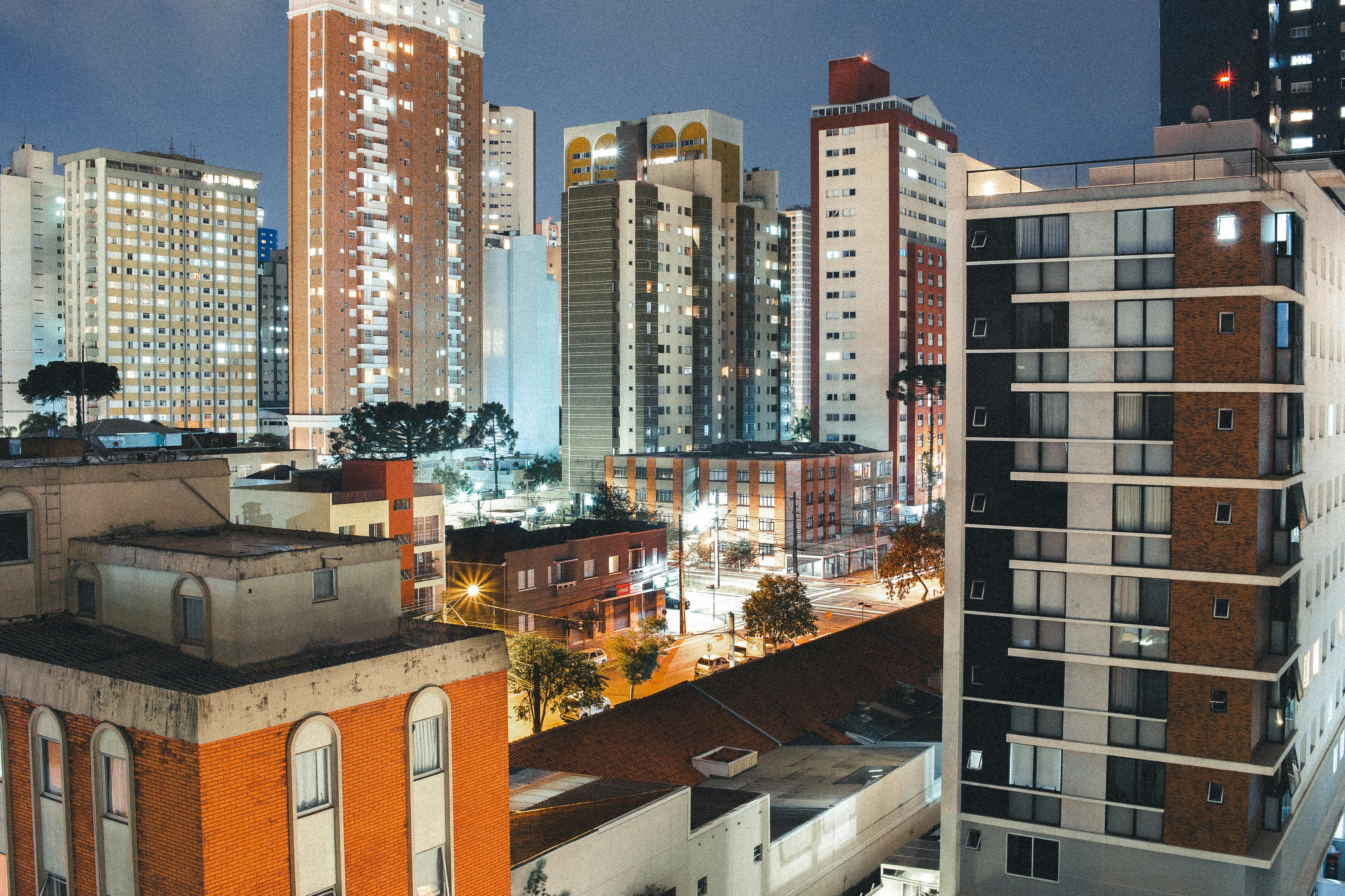 Photo of Street Near Buildings · Free Stock Photo
