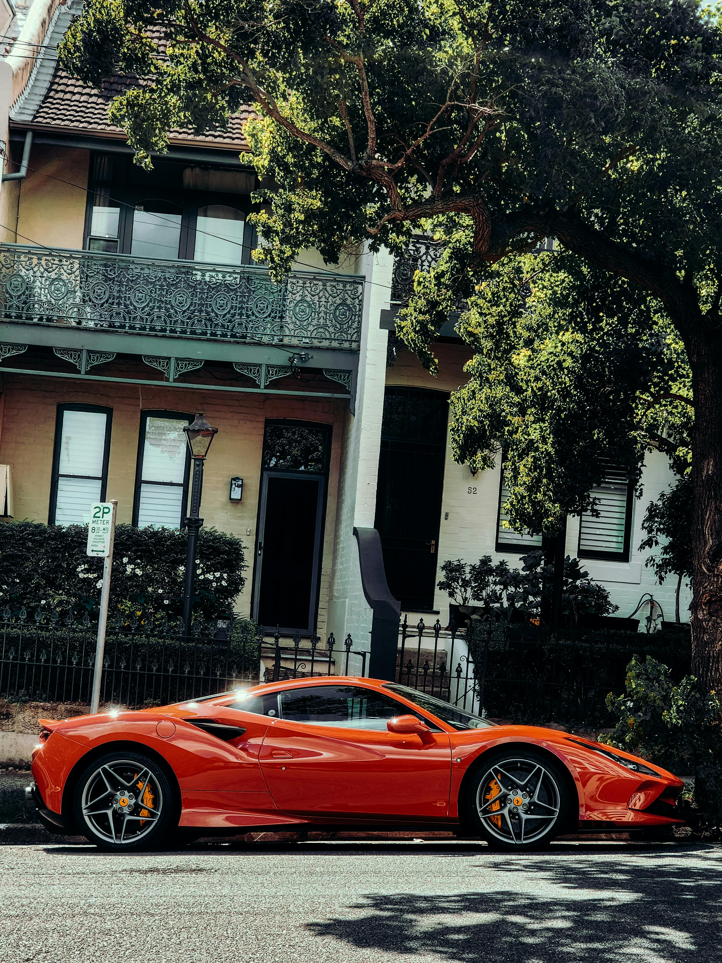 Red Ferrari 488 Spider · Free Stock Photo
