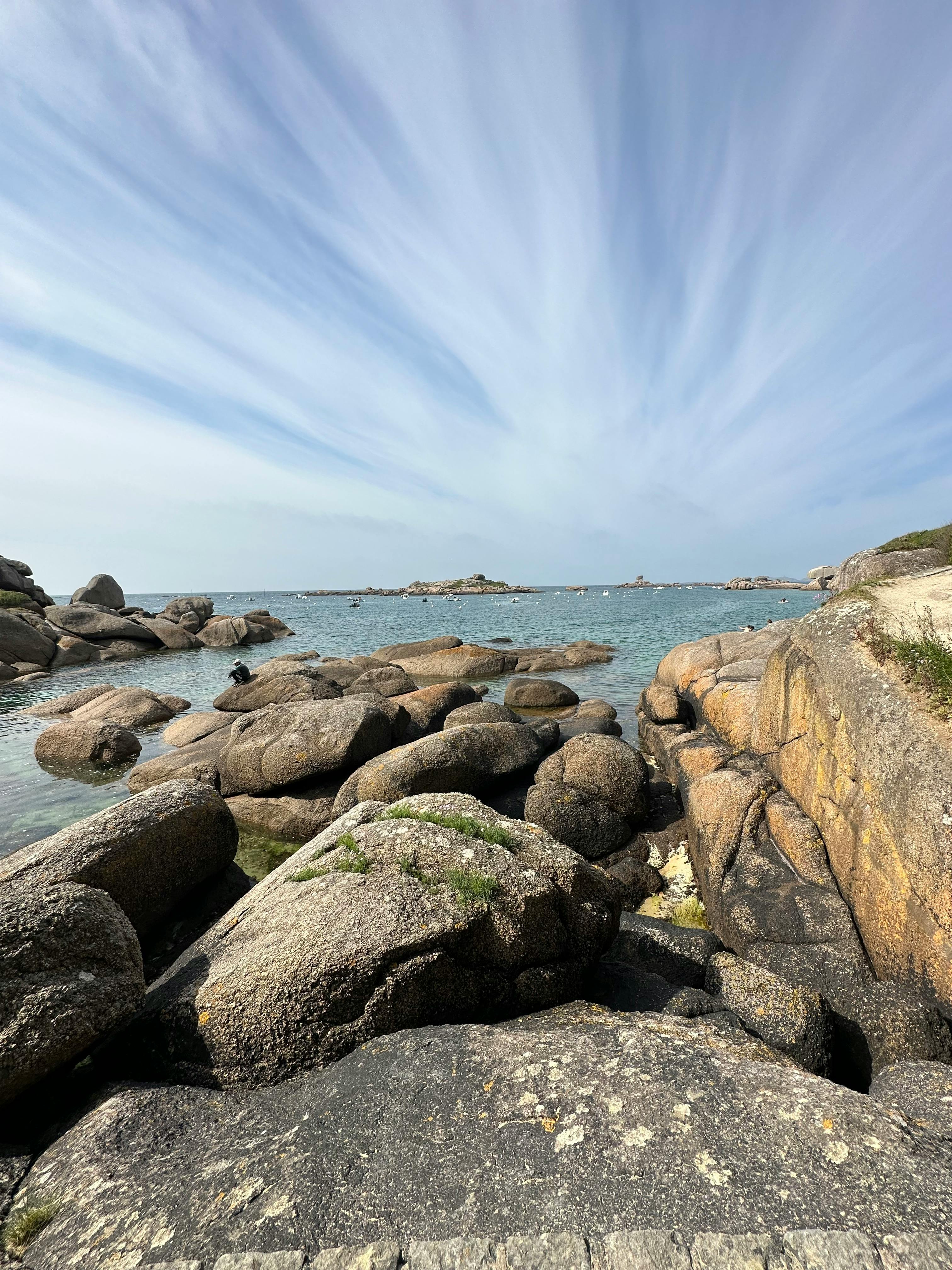Rocks on Seashore in Water · Free Stock Photo