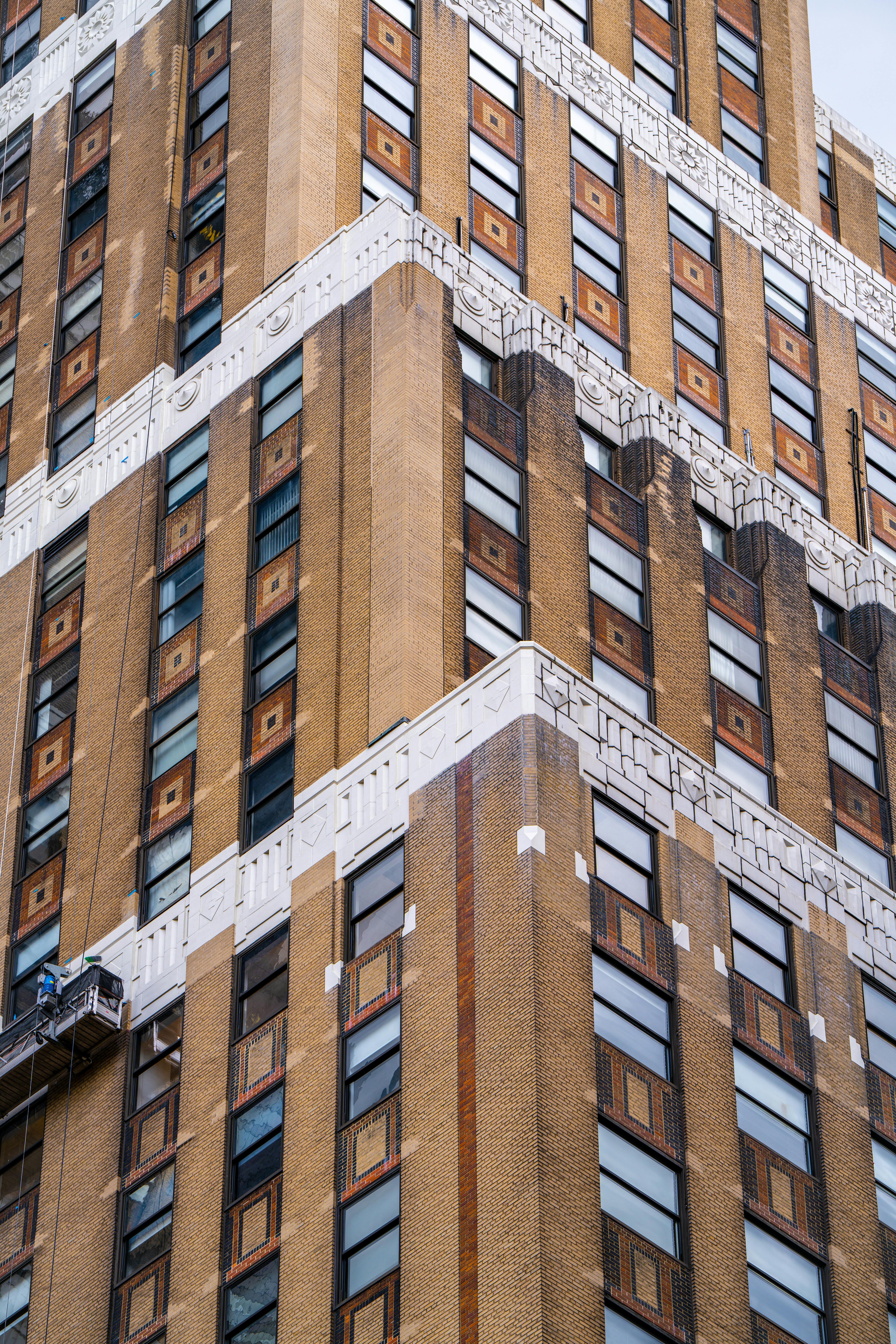 Close-up of the Facade of Nelson Tower in New York City, New York ...