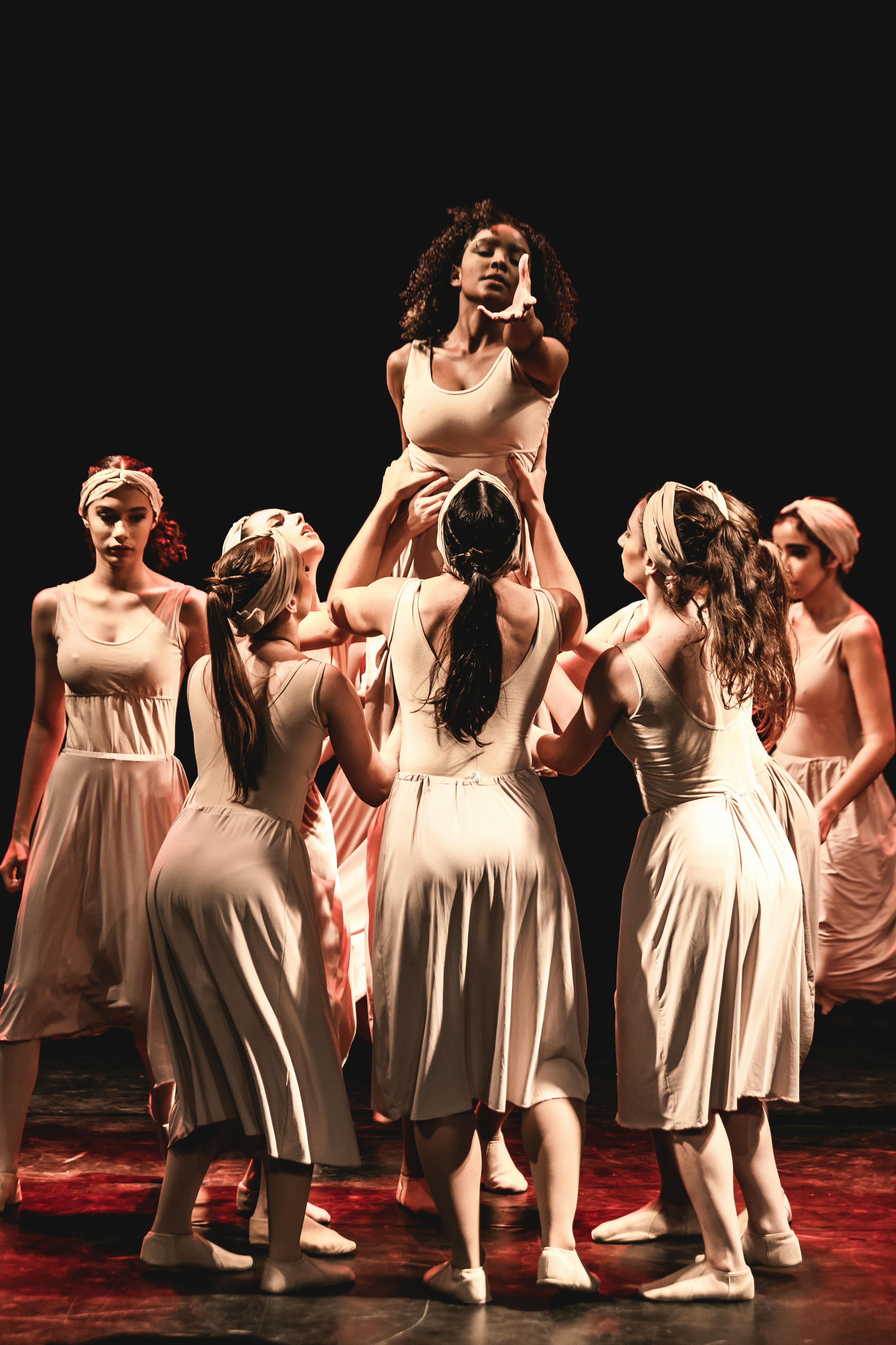 Ballerina Dancing Together · Free Stock Photo