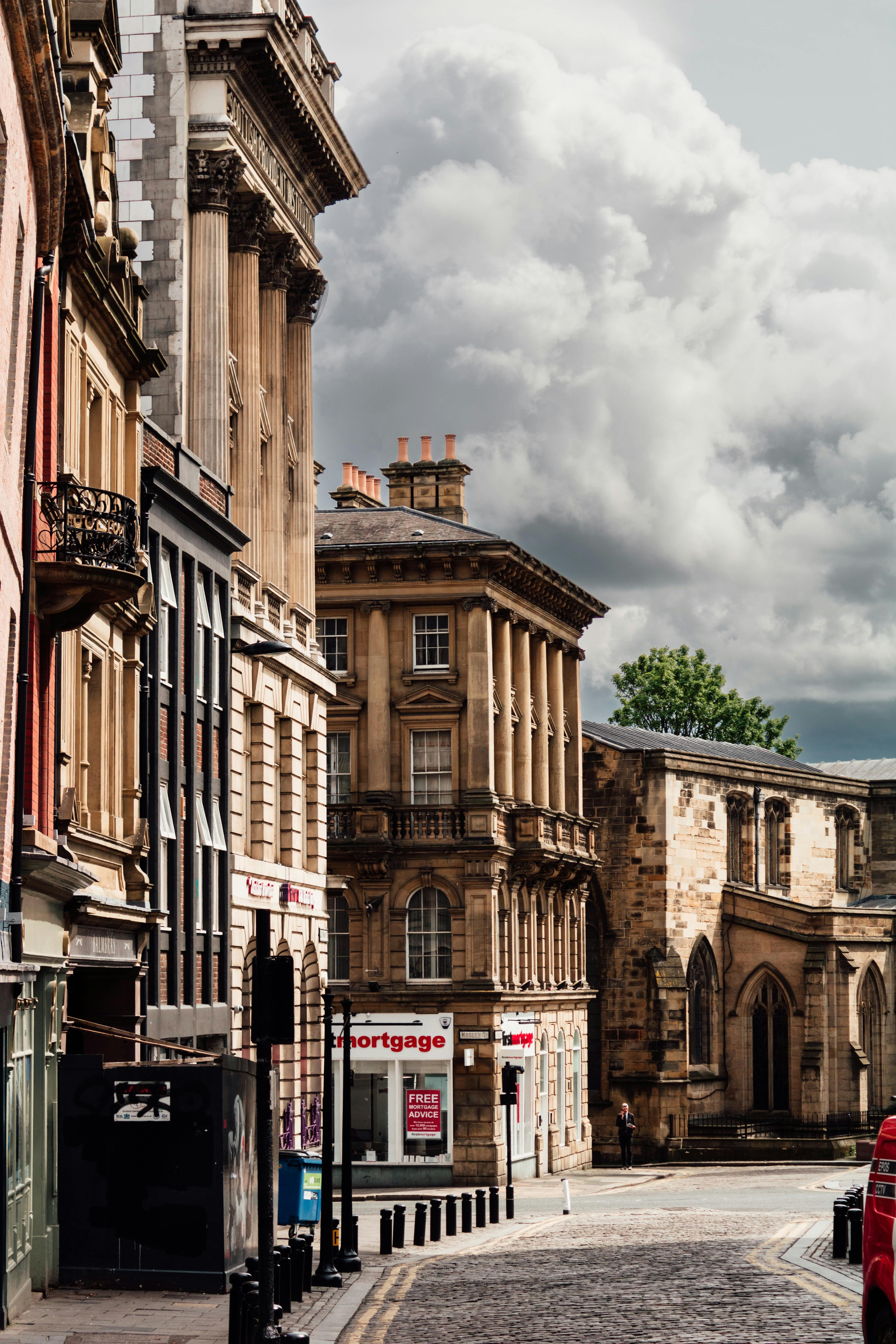 Old Concrete Buildings Along The Street · Free Stock Photo