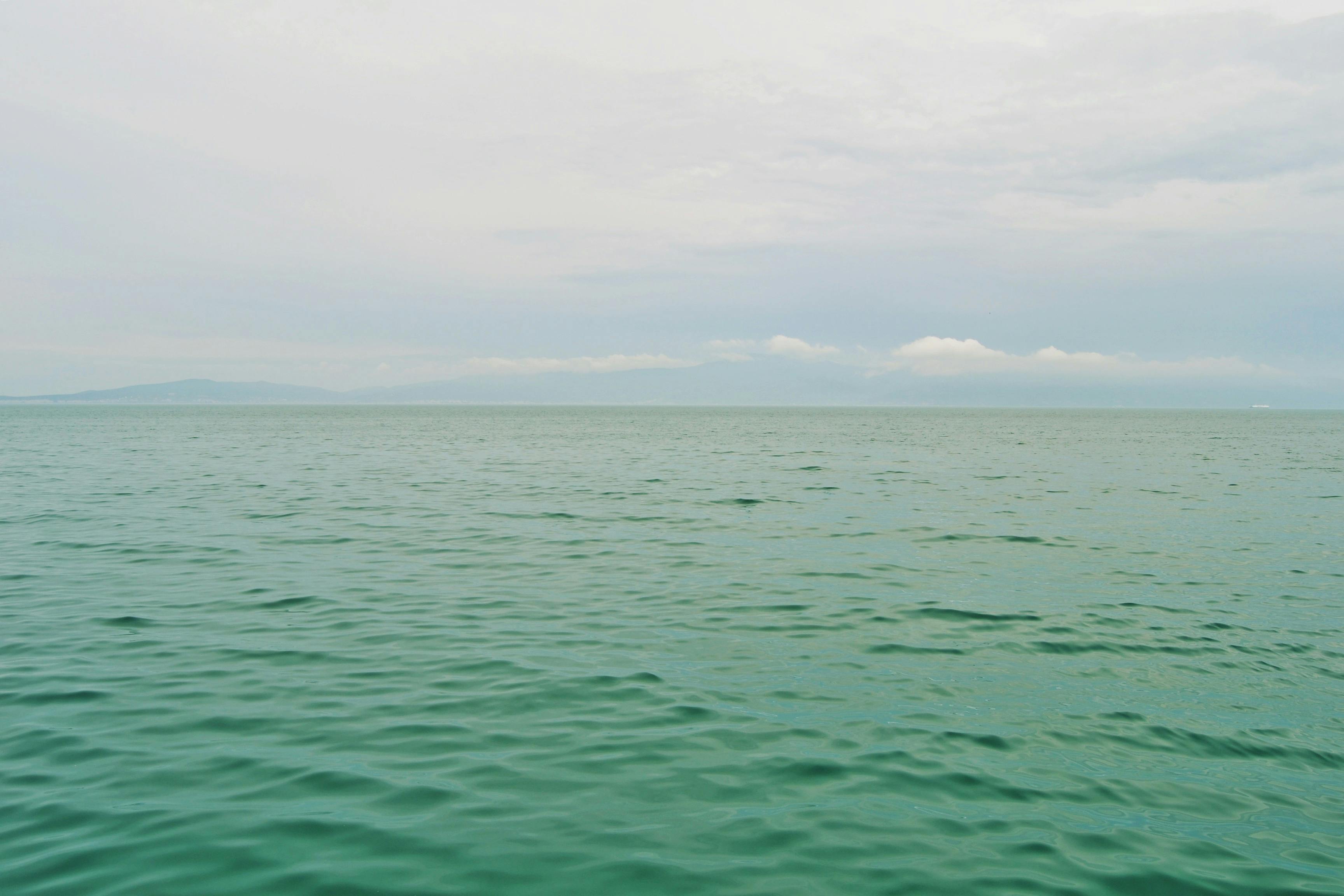 Clouds over Open Sea · Free Stock Photo