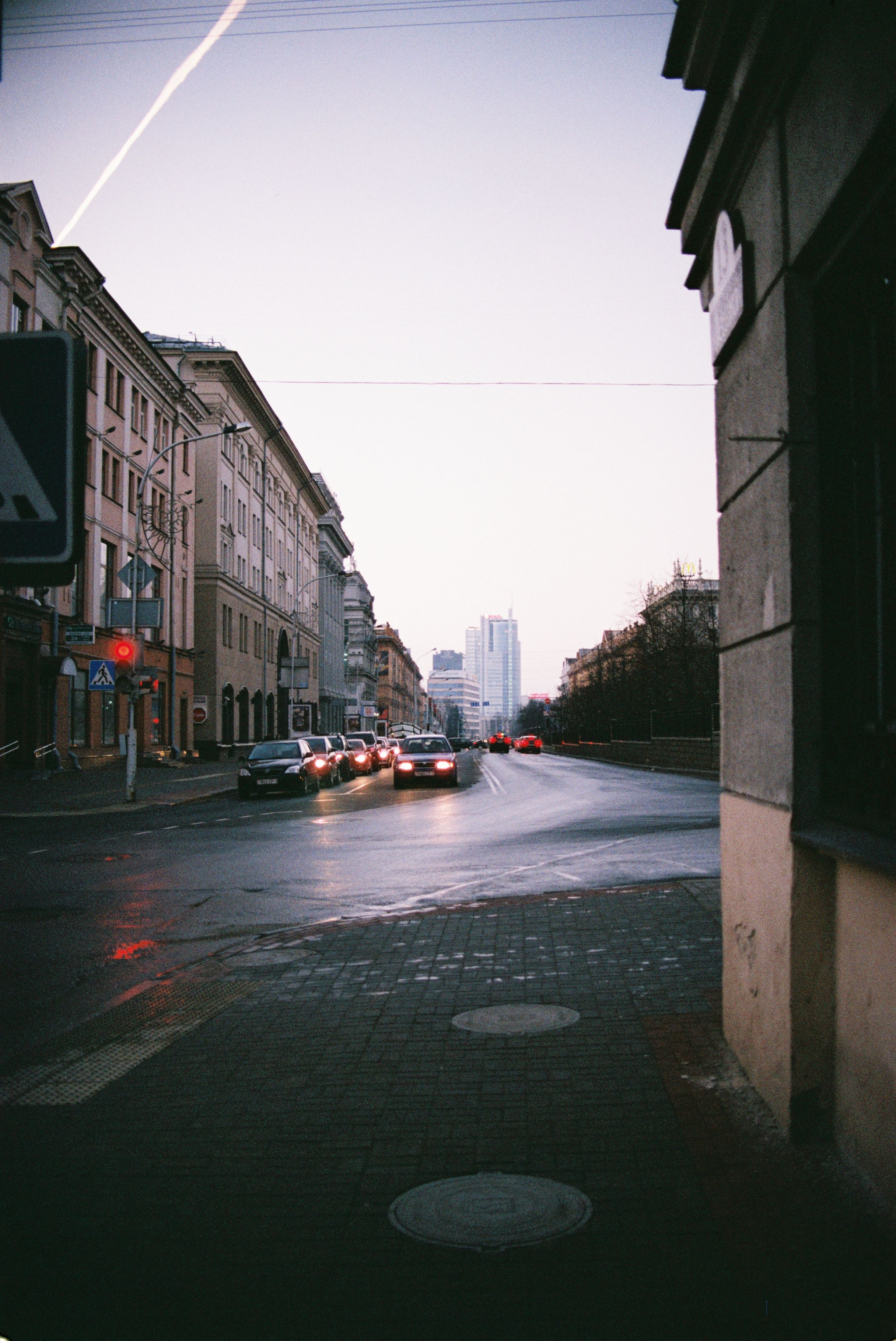 City Street at Dusk · Free Stock Photo