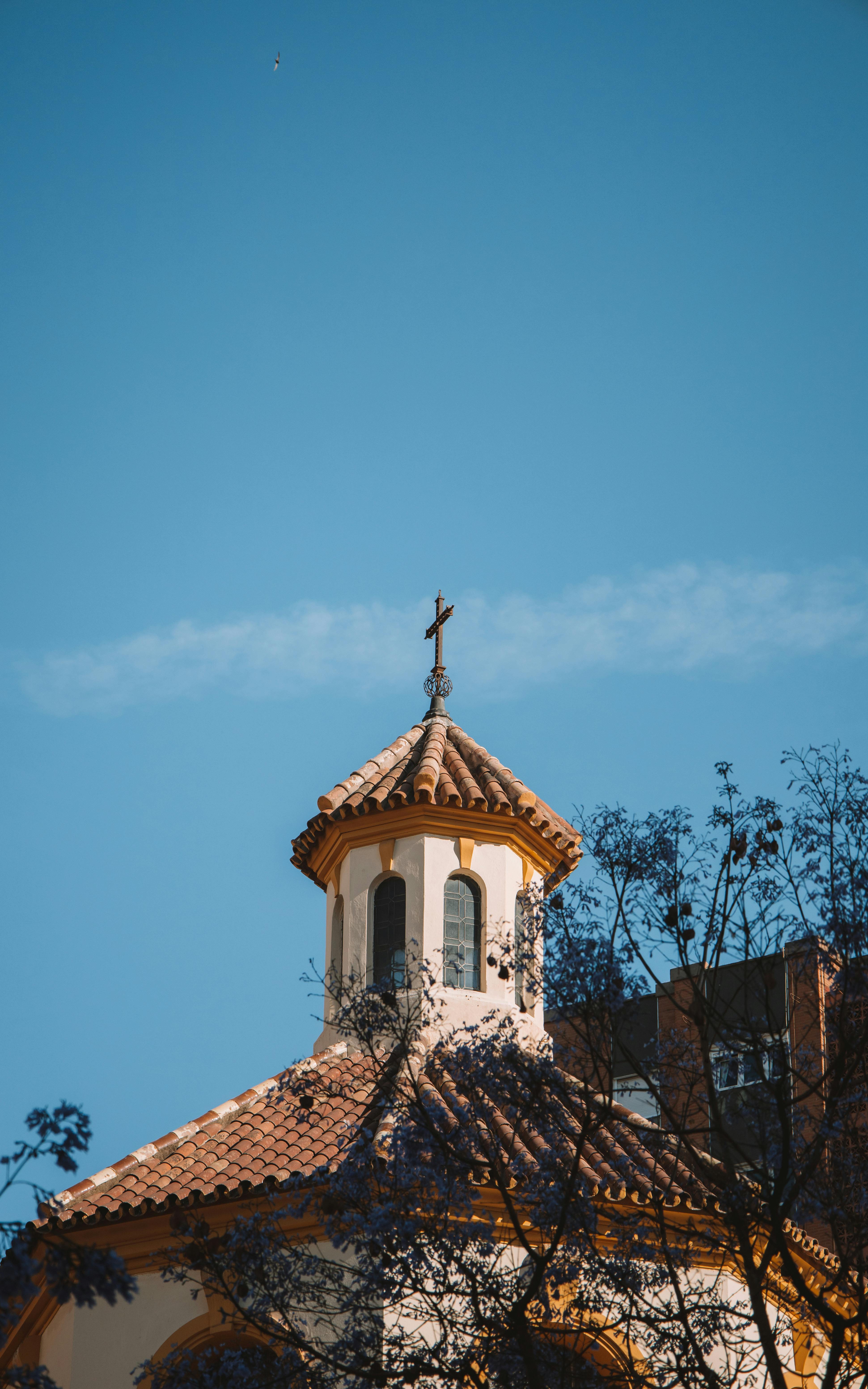 Modern Church Rooftop · Free Stock Photo