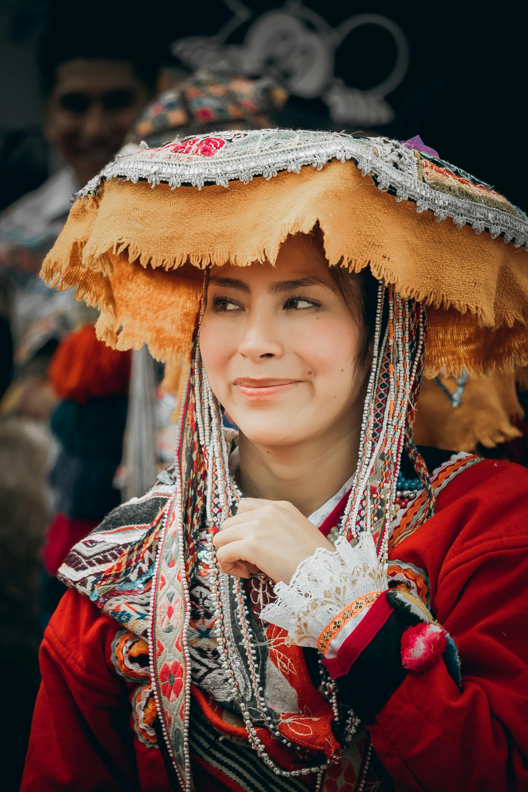 Woman in Traditional Dress · Free Stock Photo