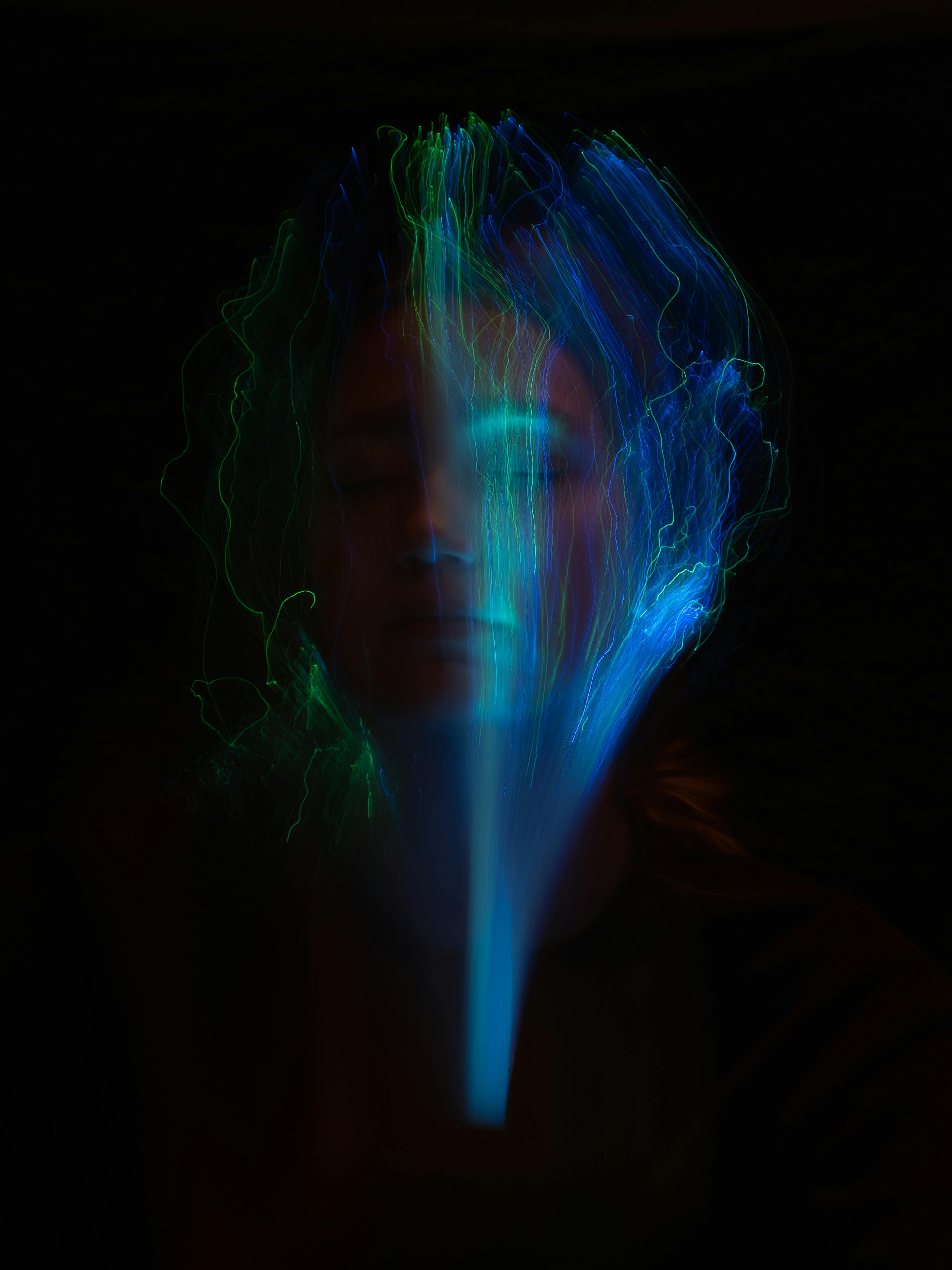 Light Effect on Face · Free Stock Photo