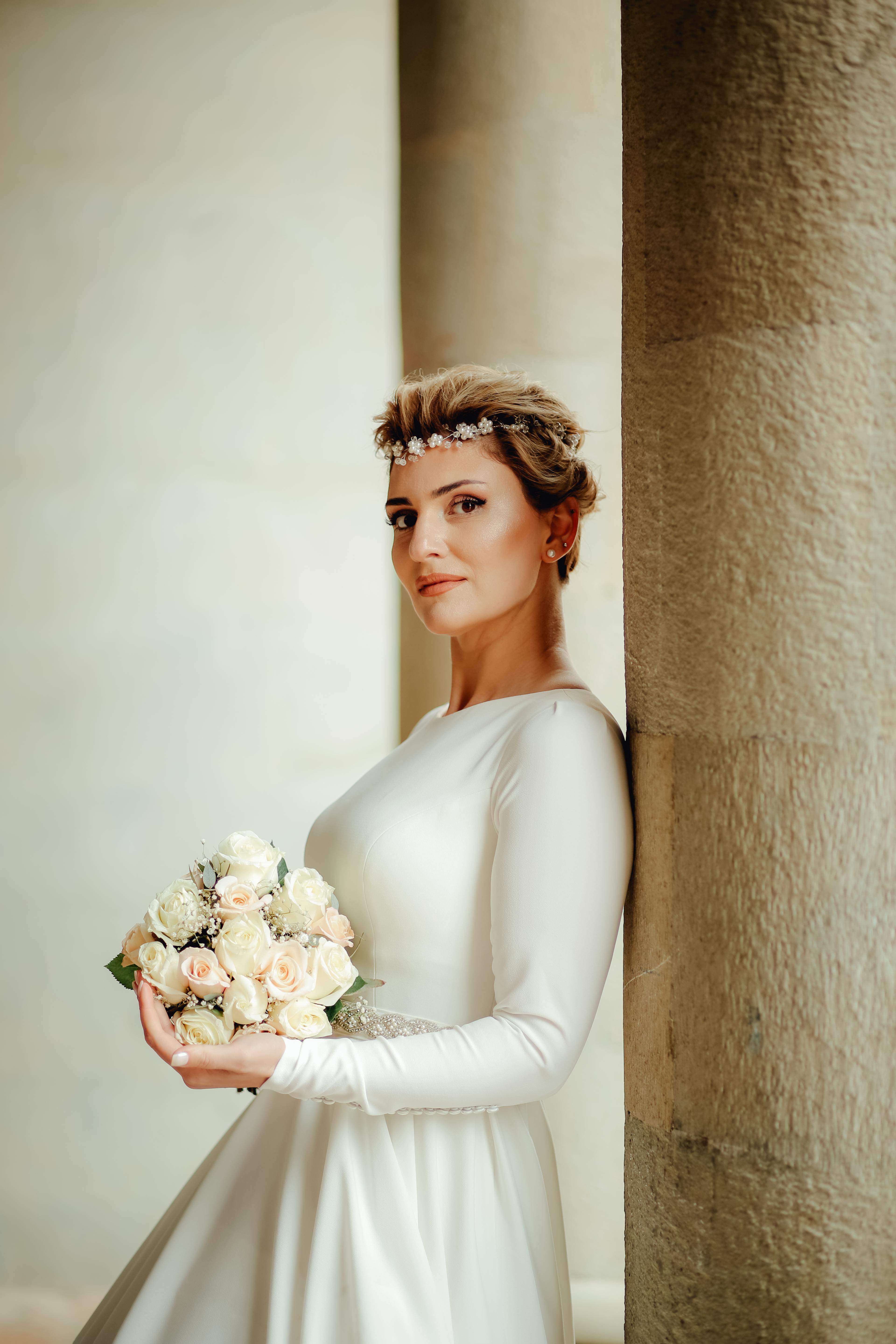 Woman in Wedding Dress · Free Stock Photo