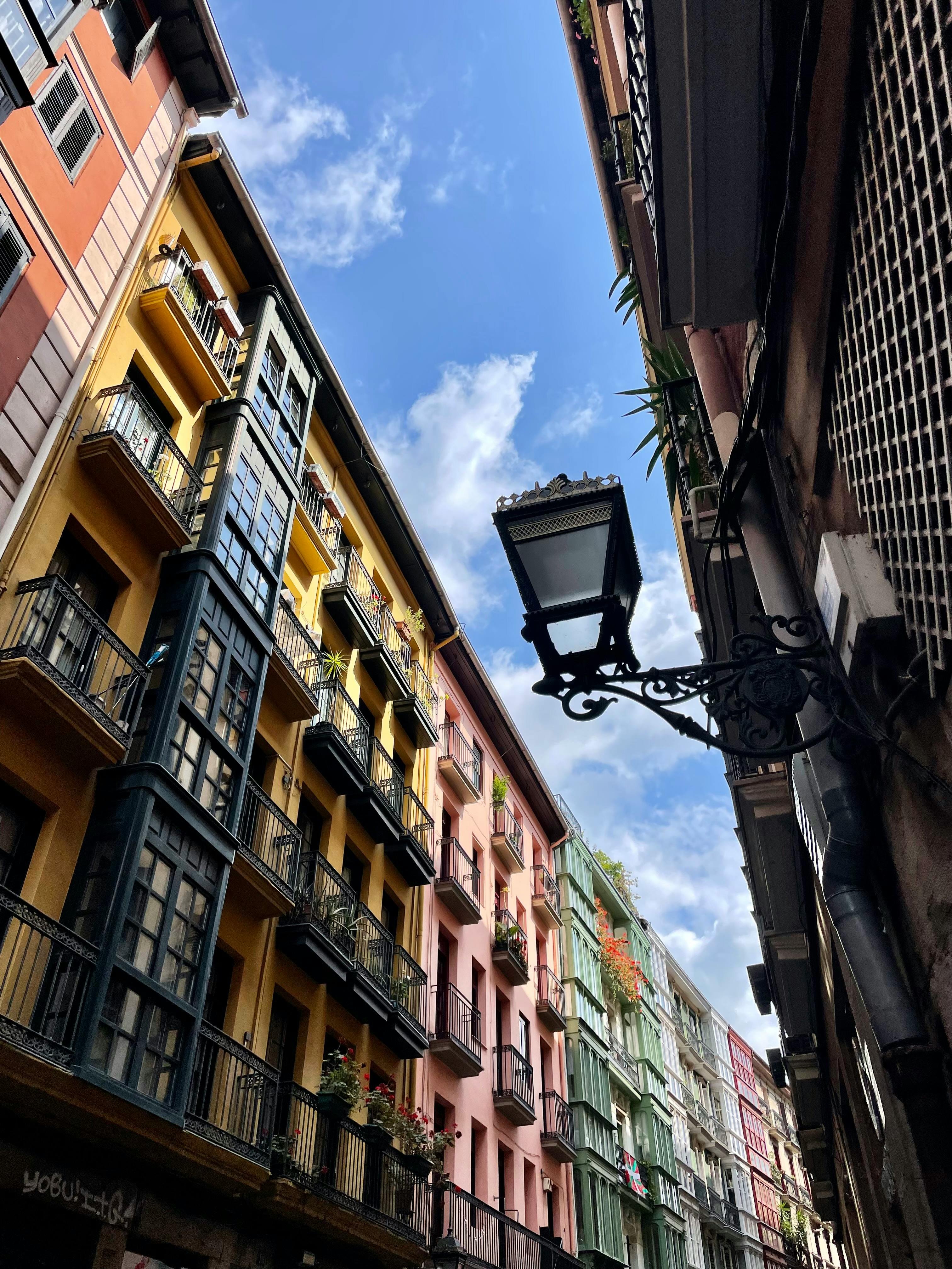 Modern Multi Colored Facade · Free Stock Photo