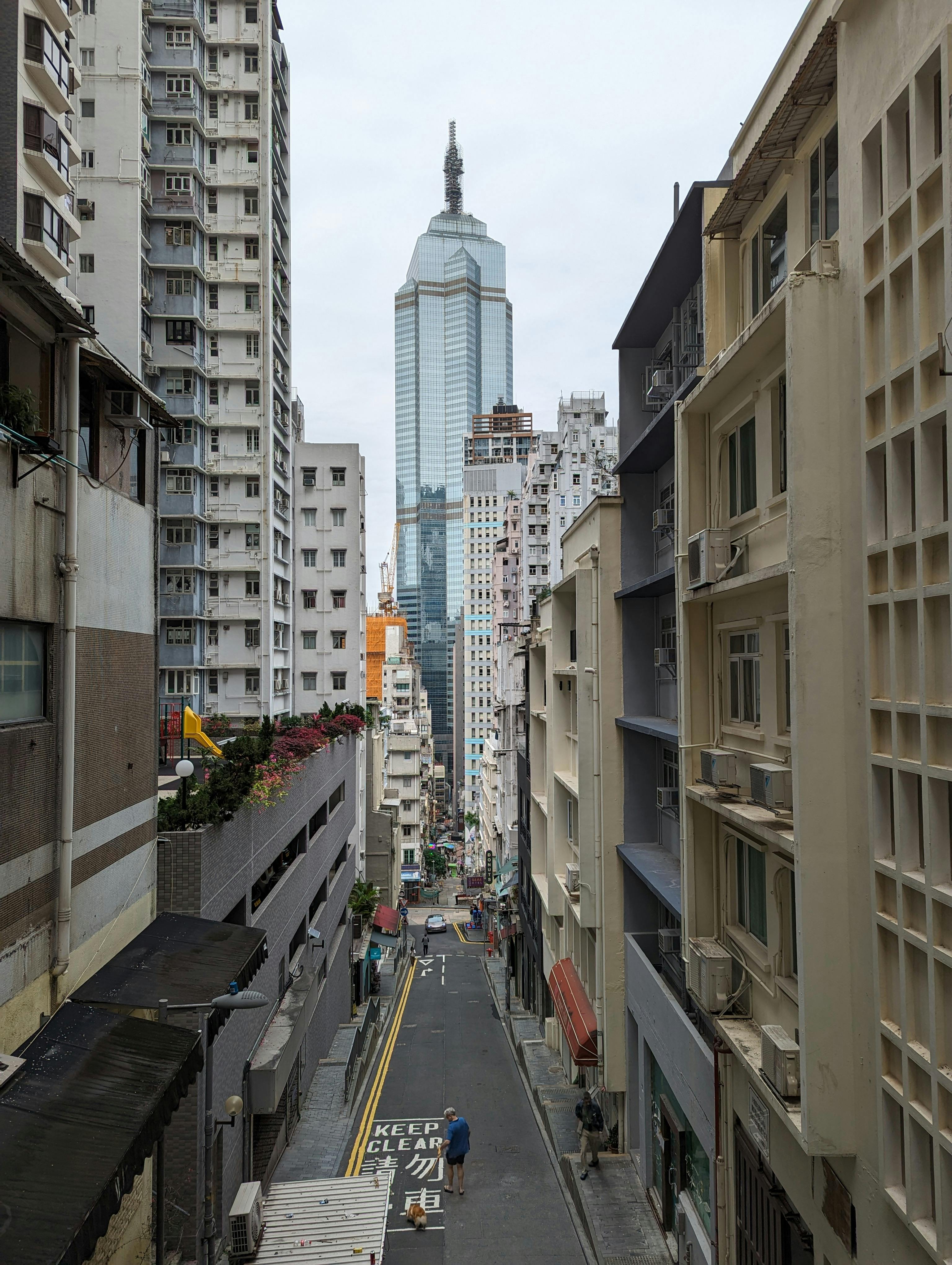 Black and White Cityscape of Hong Kong, China · Free Stock Photo