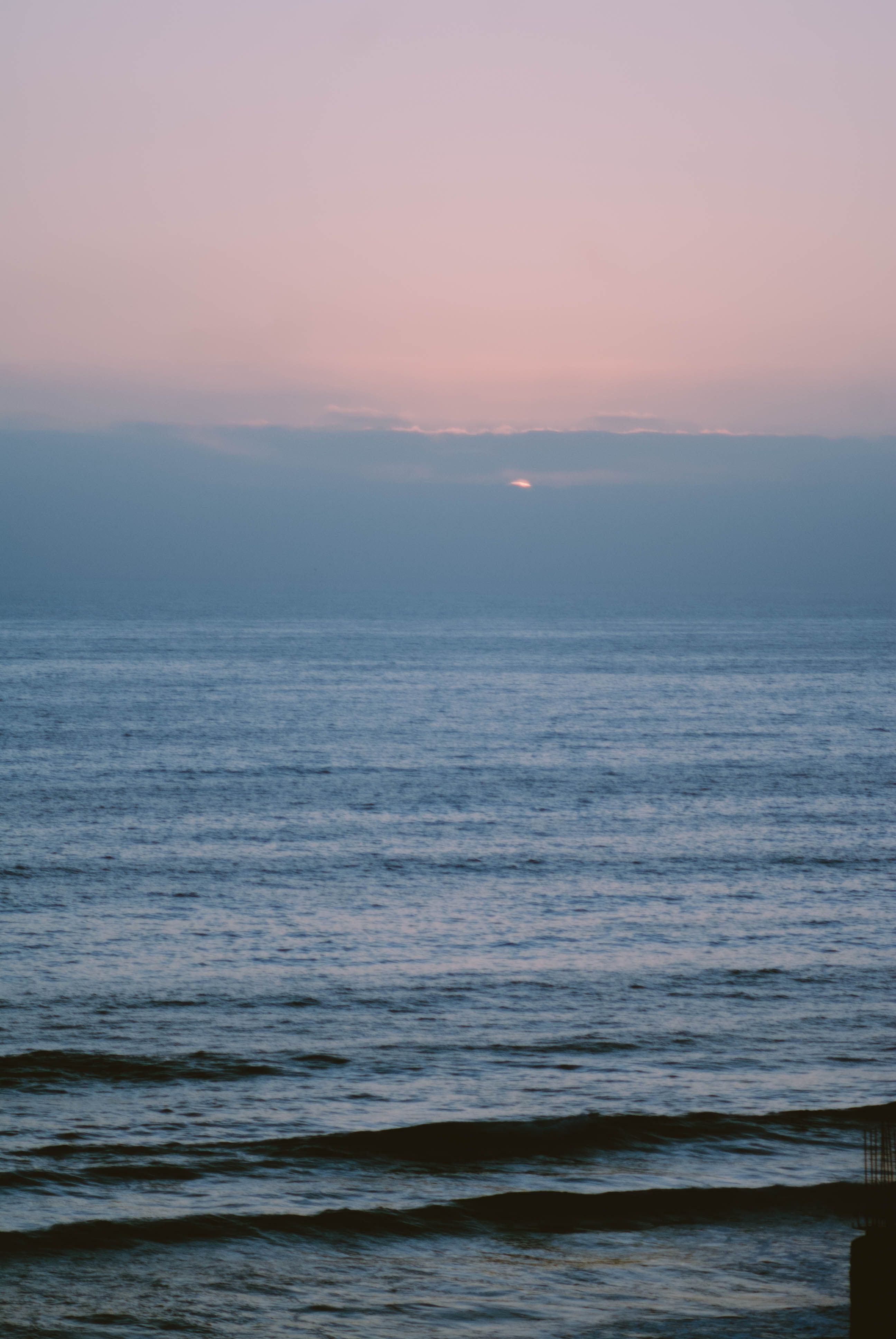 Seascape at Sunset · Free Stock Photo