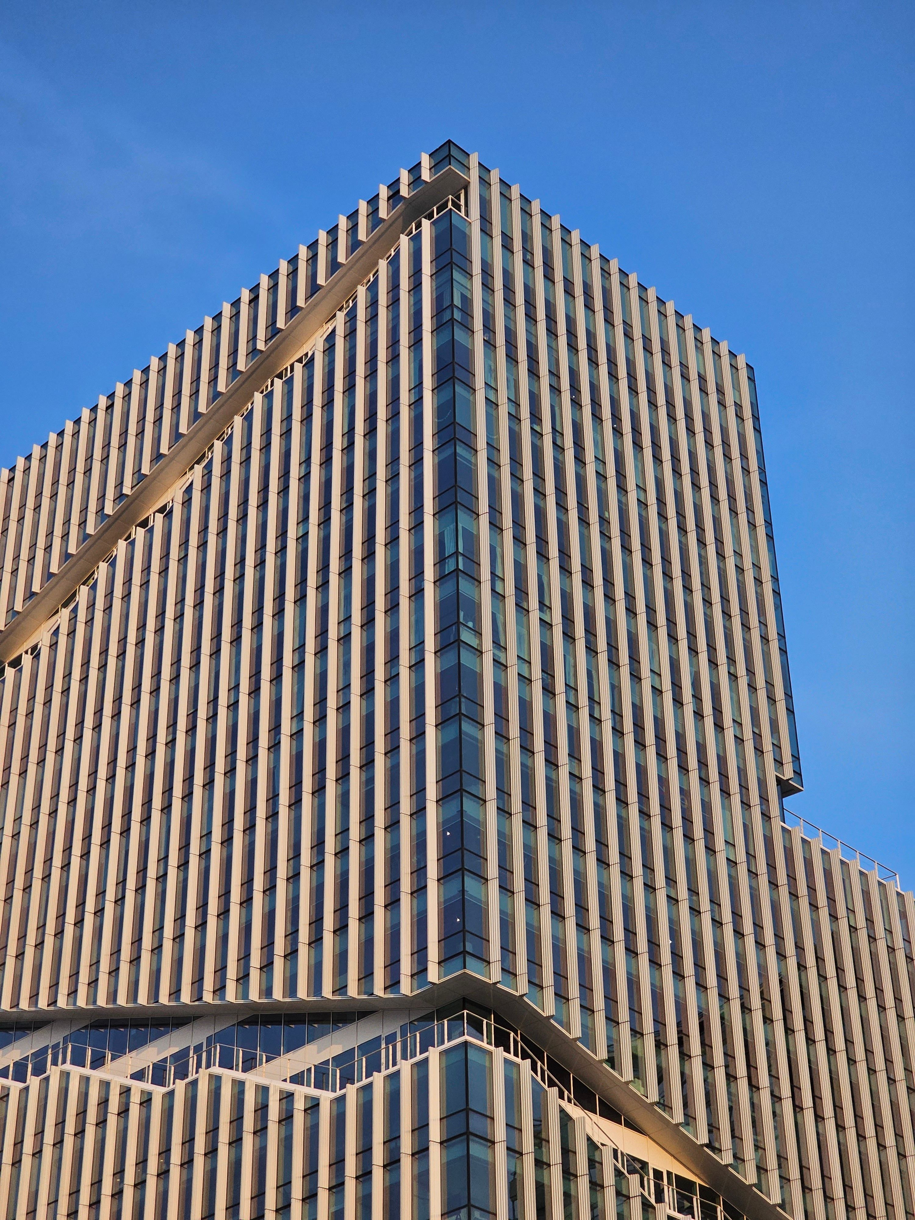 Facade of a Modern City Building · Free Stock Photo