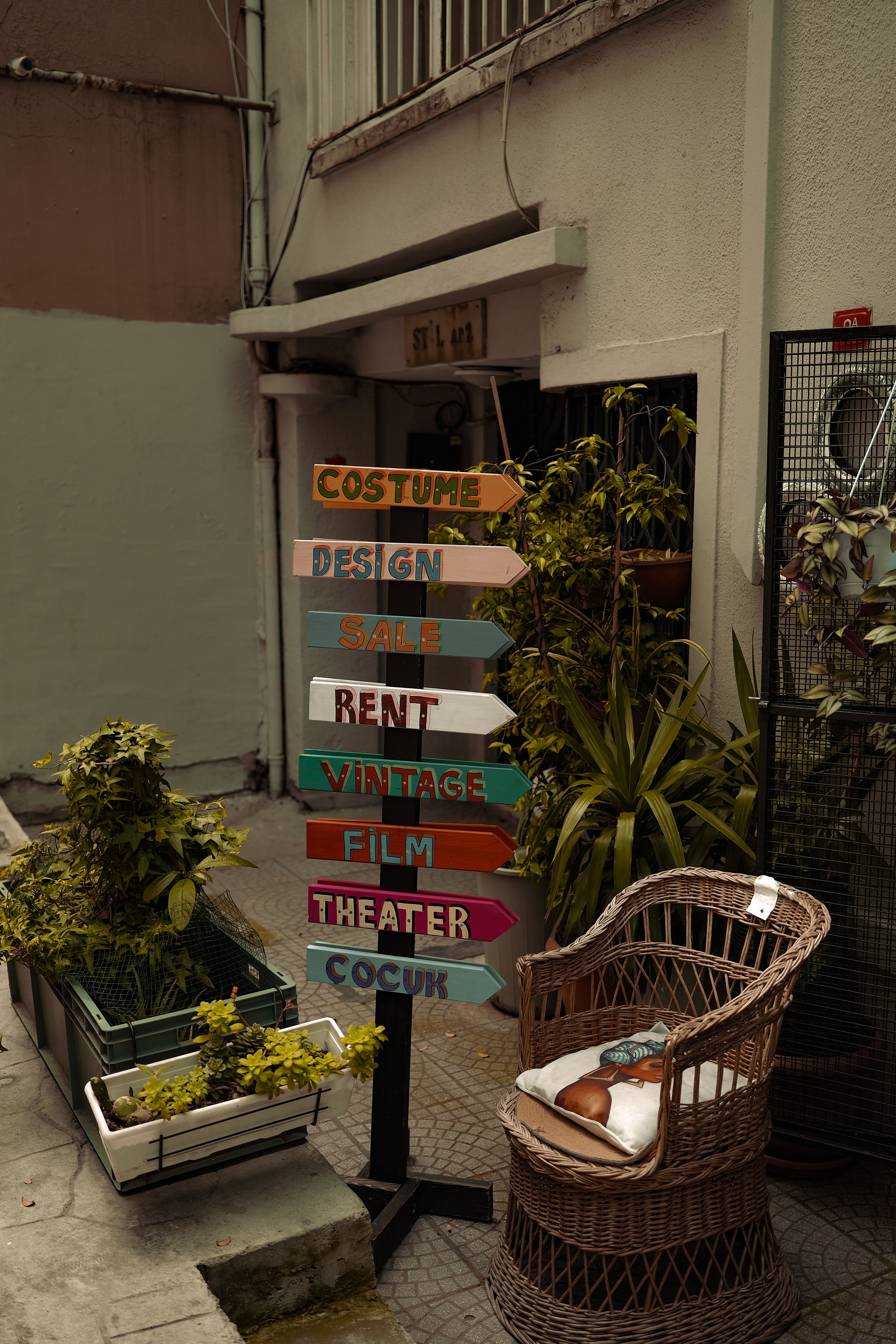 Decoration Sign on a Balcony · Free Stock Photo