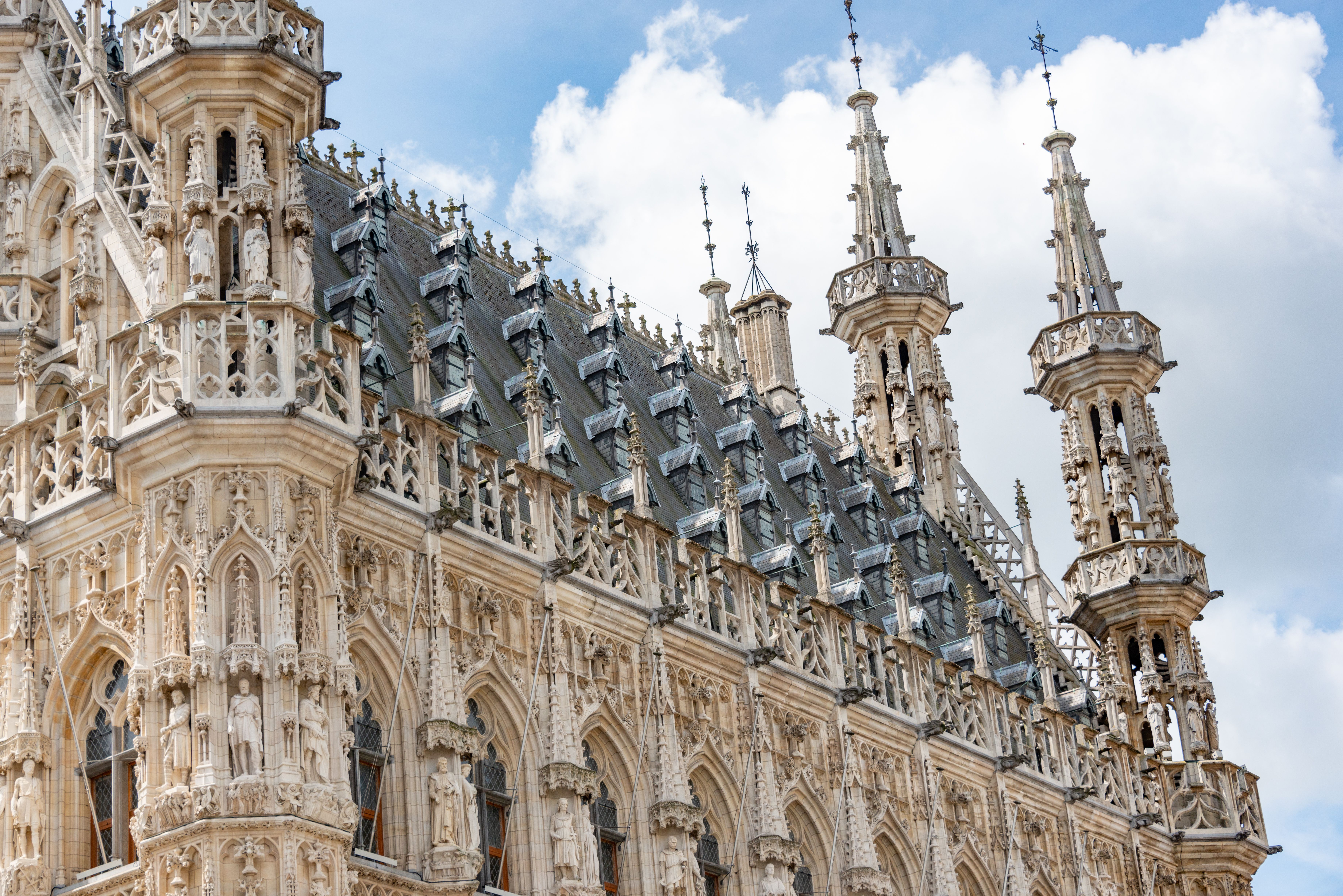 Leuven Town Hall in Belgium · Free Stock Photo