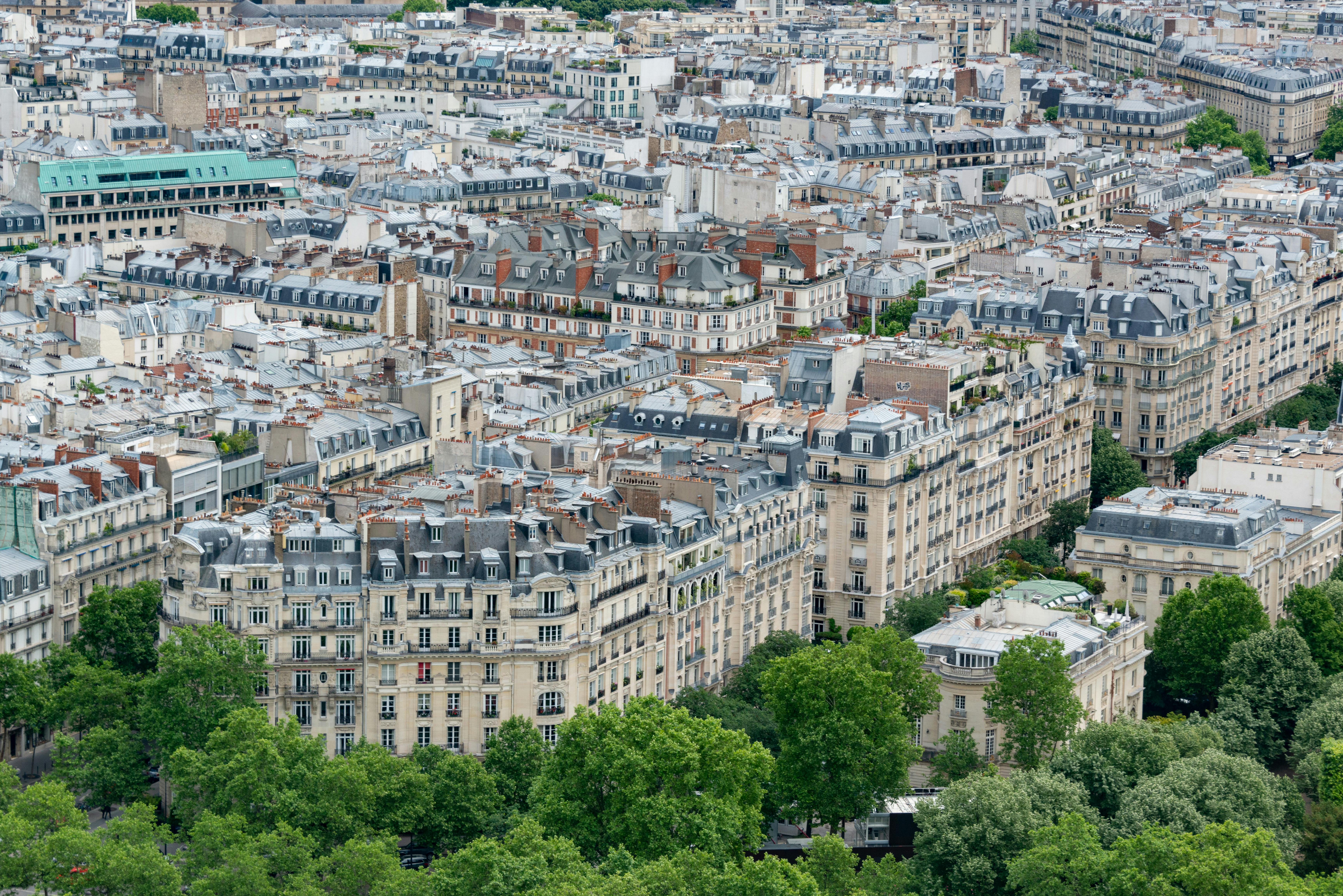 Panoramic View Of City Of Paris · Free Stock Photo