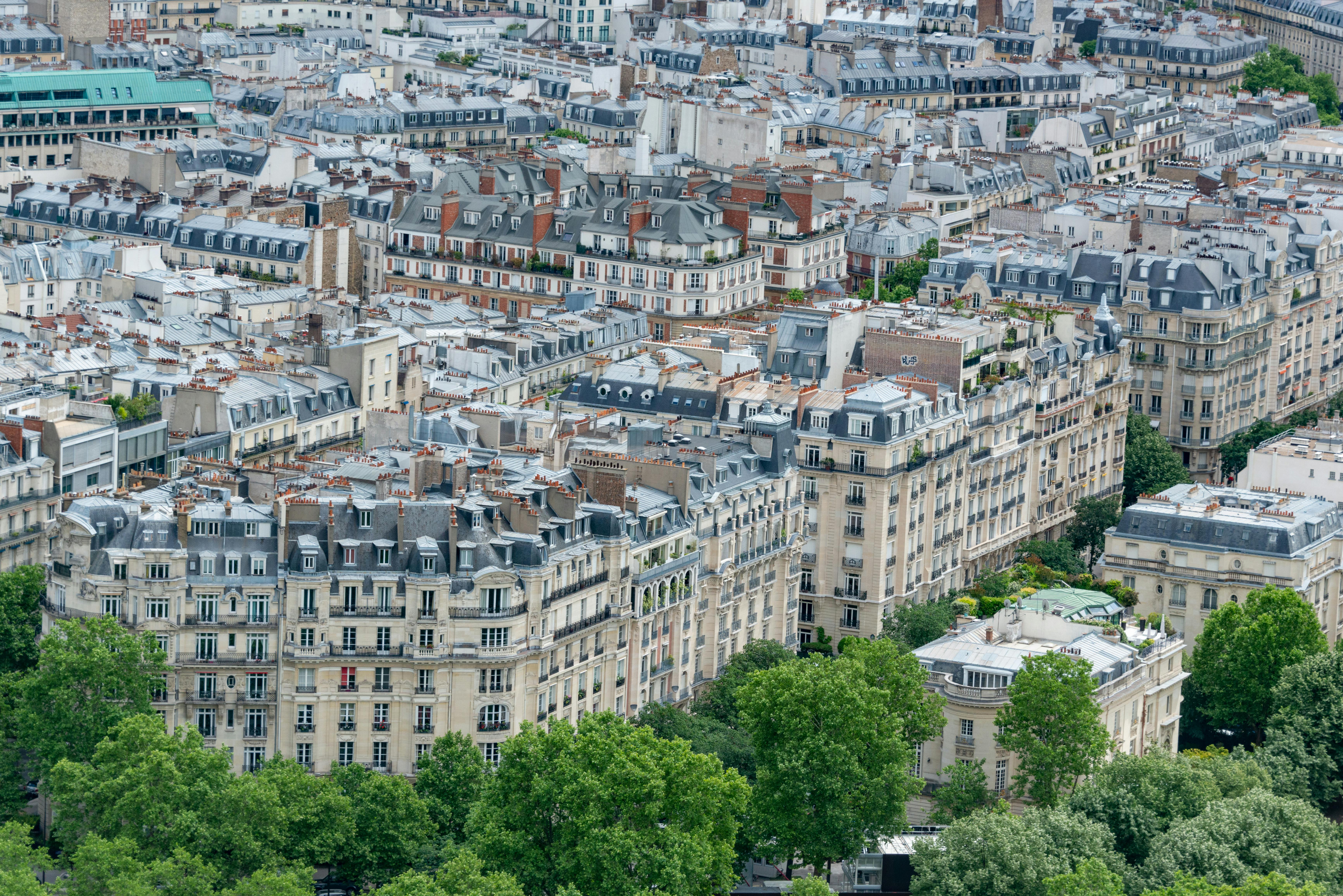 Aerial Photo of Paris Cityscape · Free Stock Photo