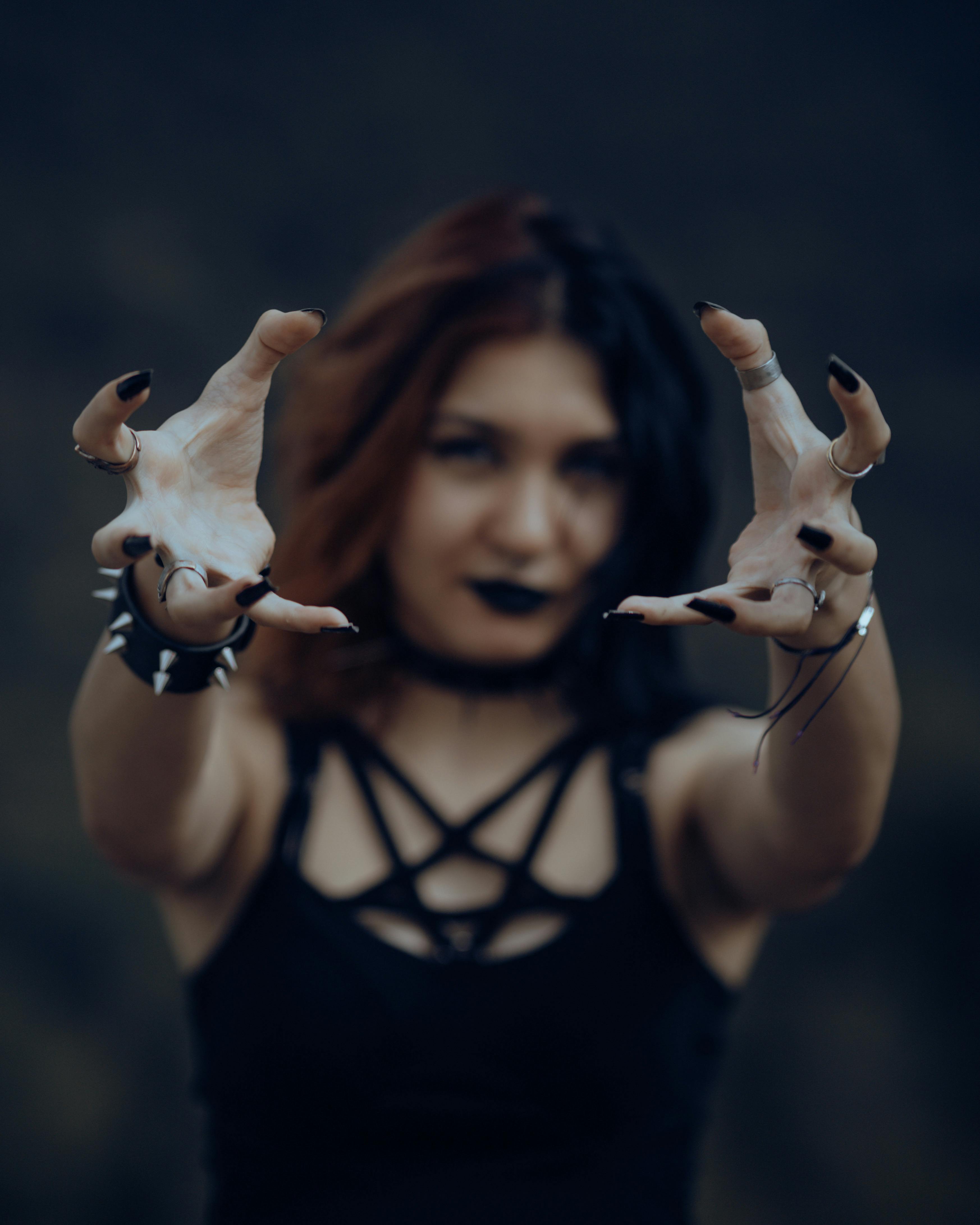 Woman Reaching out Her Hands Towards the Camera · Free Stock Photo