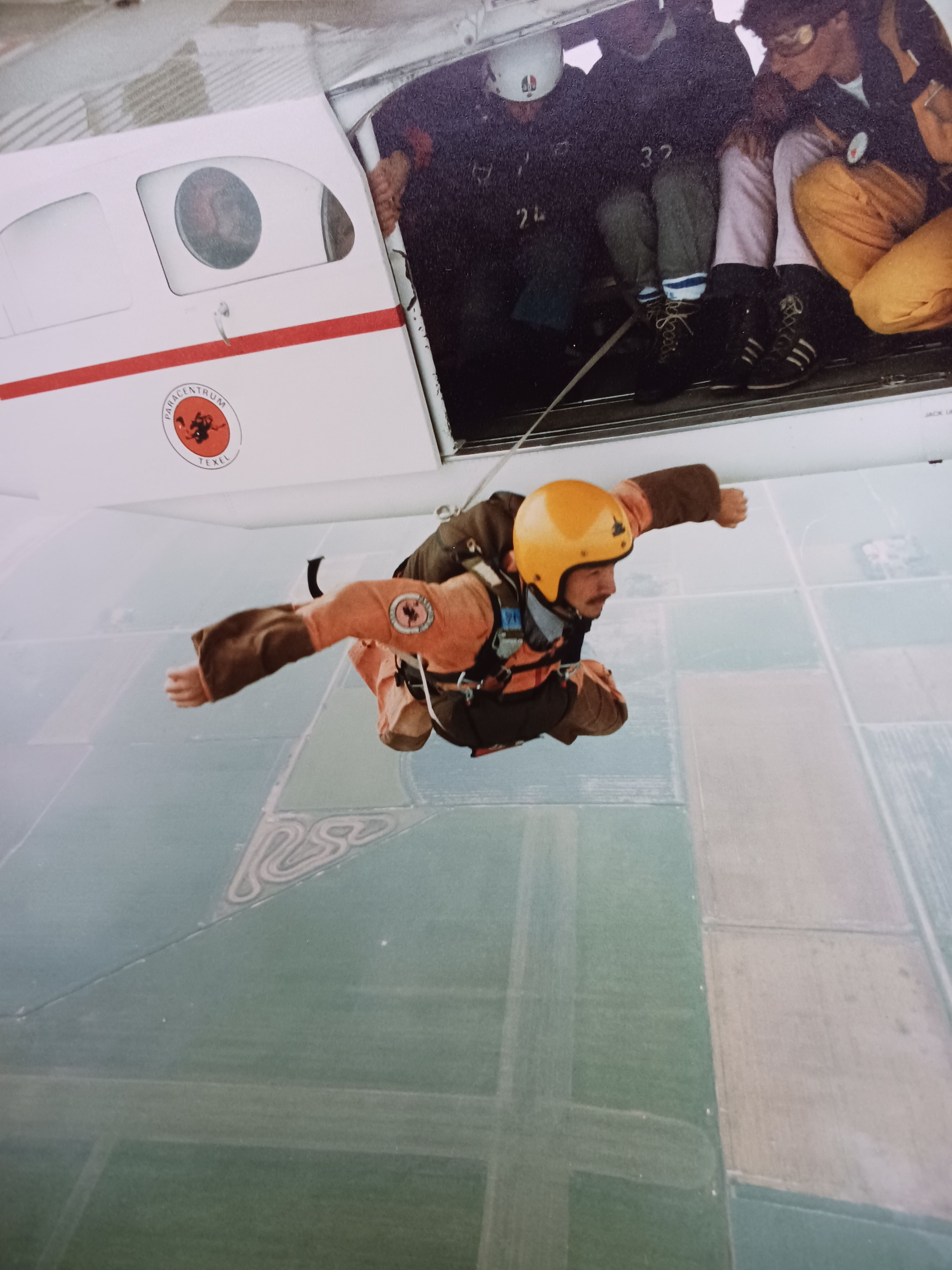 Man Jumping from Airplane · Free Stock Photo