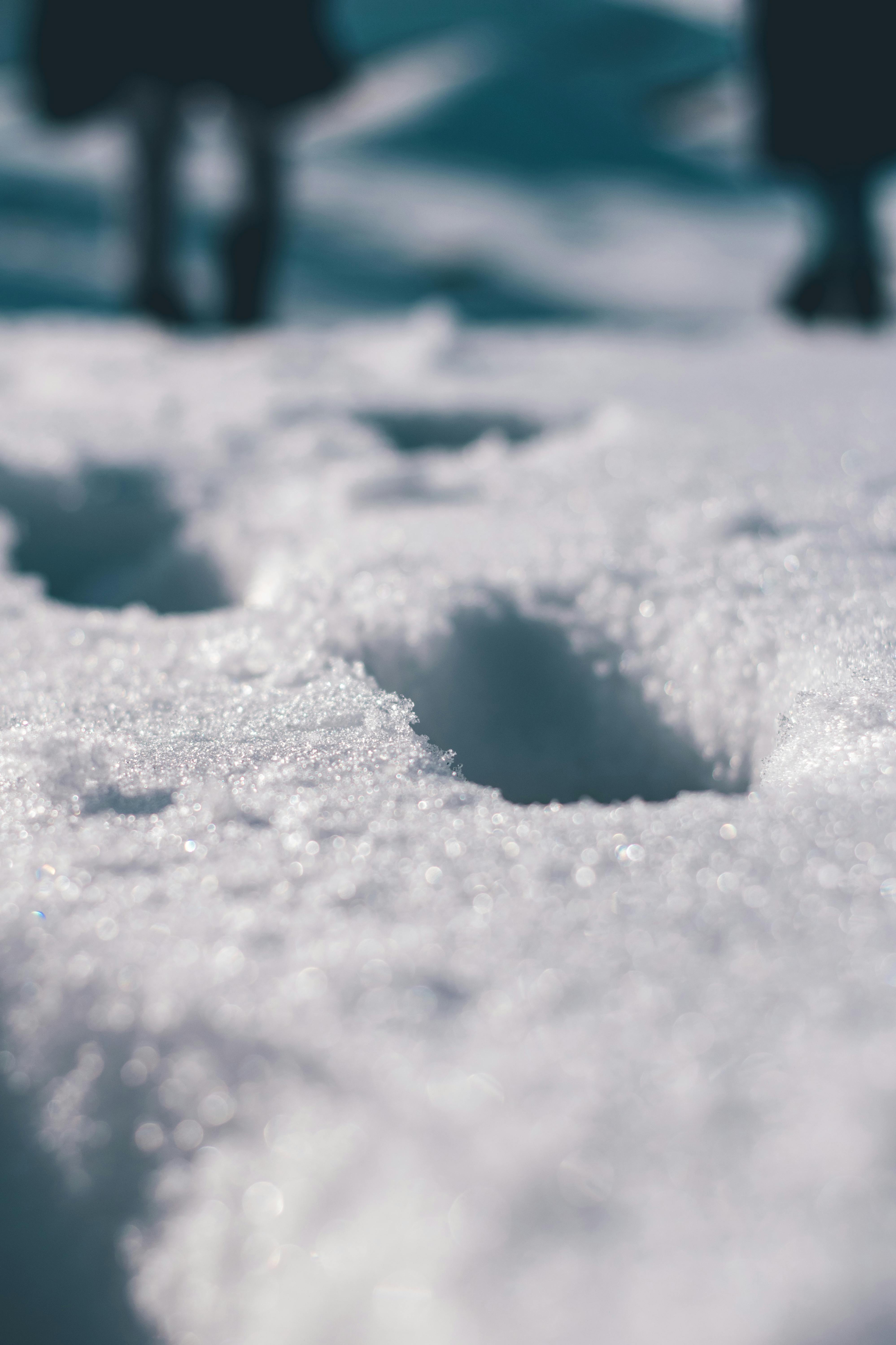 Close View Of Snow · Free Stock Photo