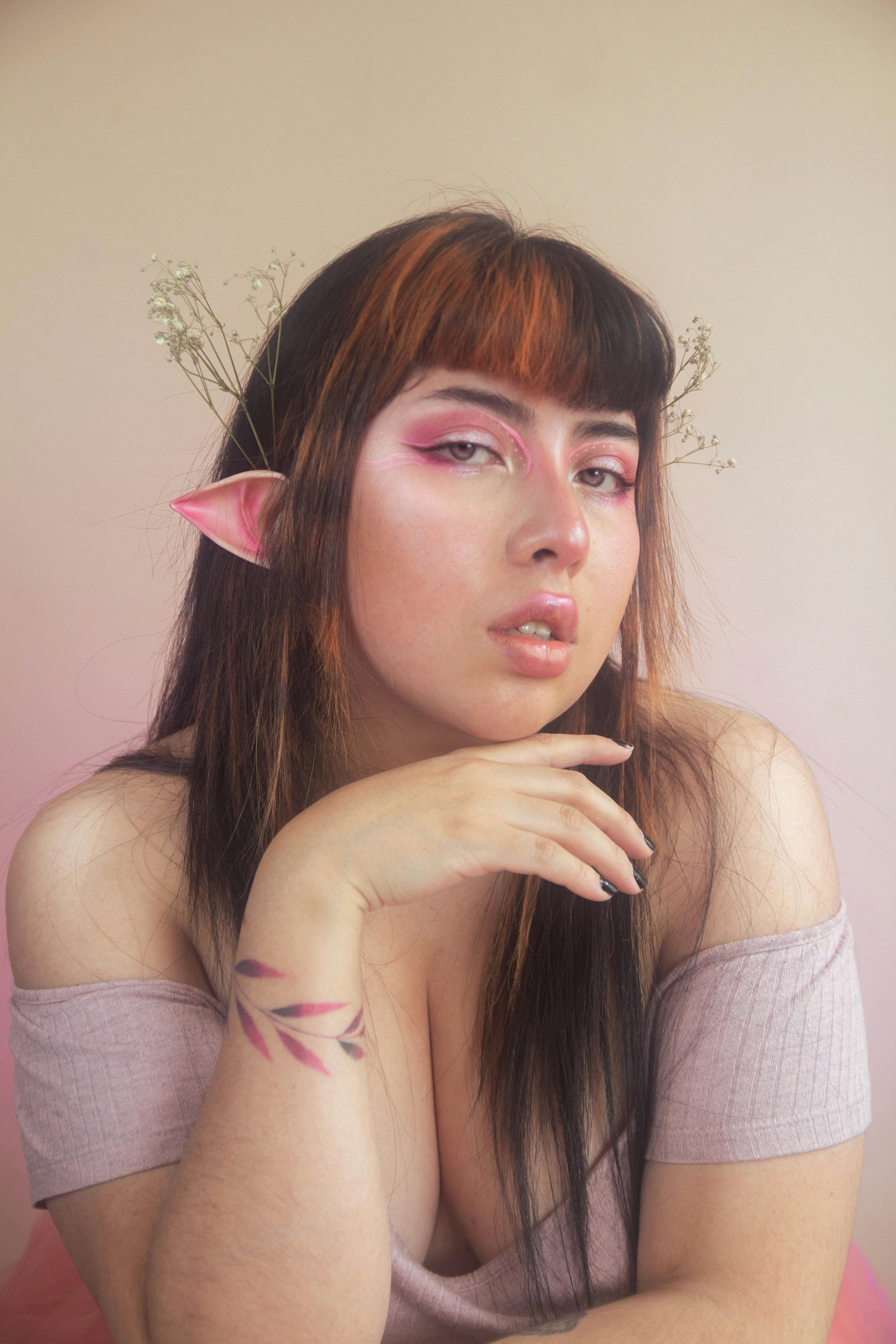 Woman with Elf Ears · Free Stock Photo