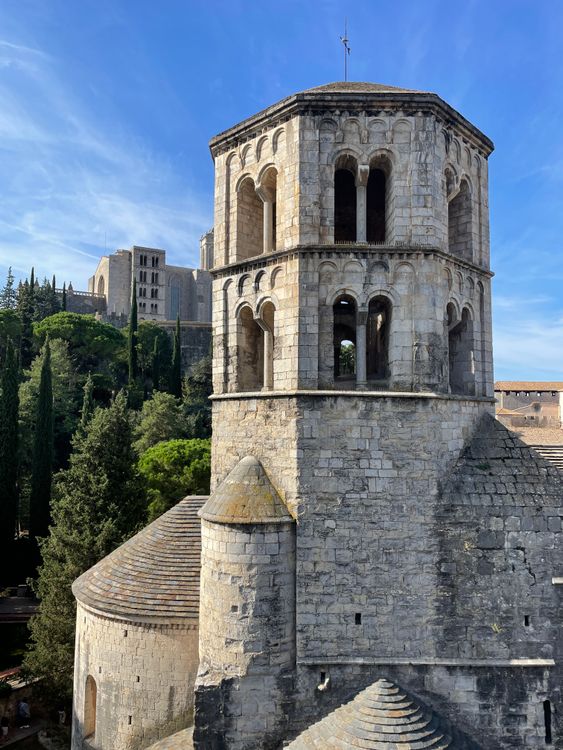 Sant Pere De Galligants Abbey In Girona Free Stock Photo sant-pere-de-galligants-abbey-in-girona-free-stock-photo