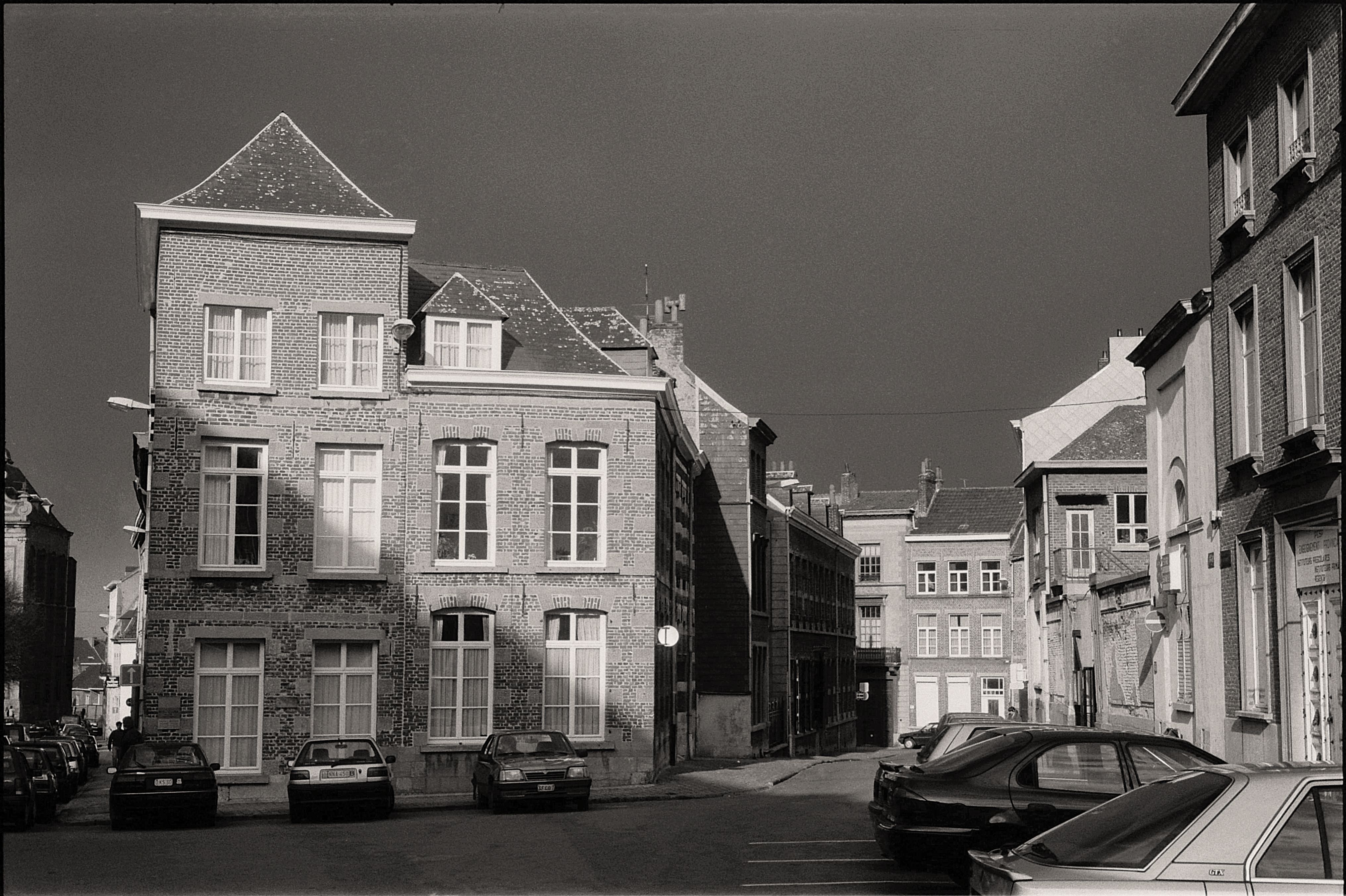 Buildings around Street in Town · Free Stock Photo