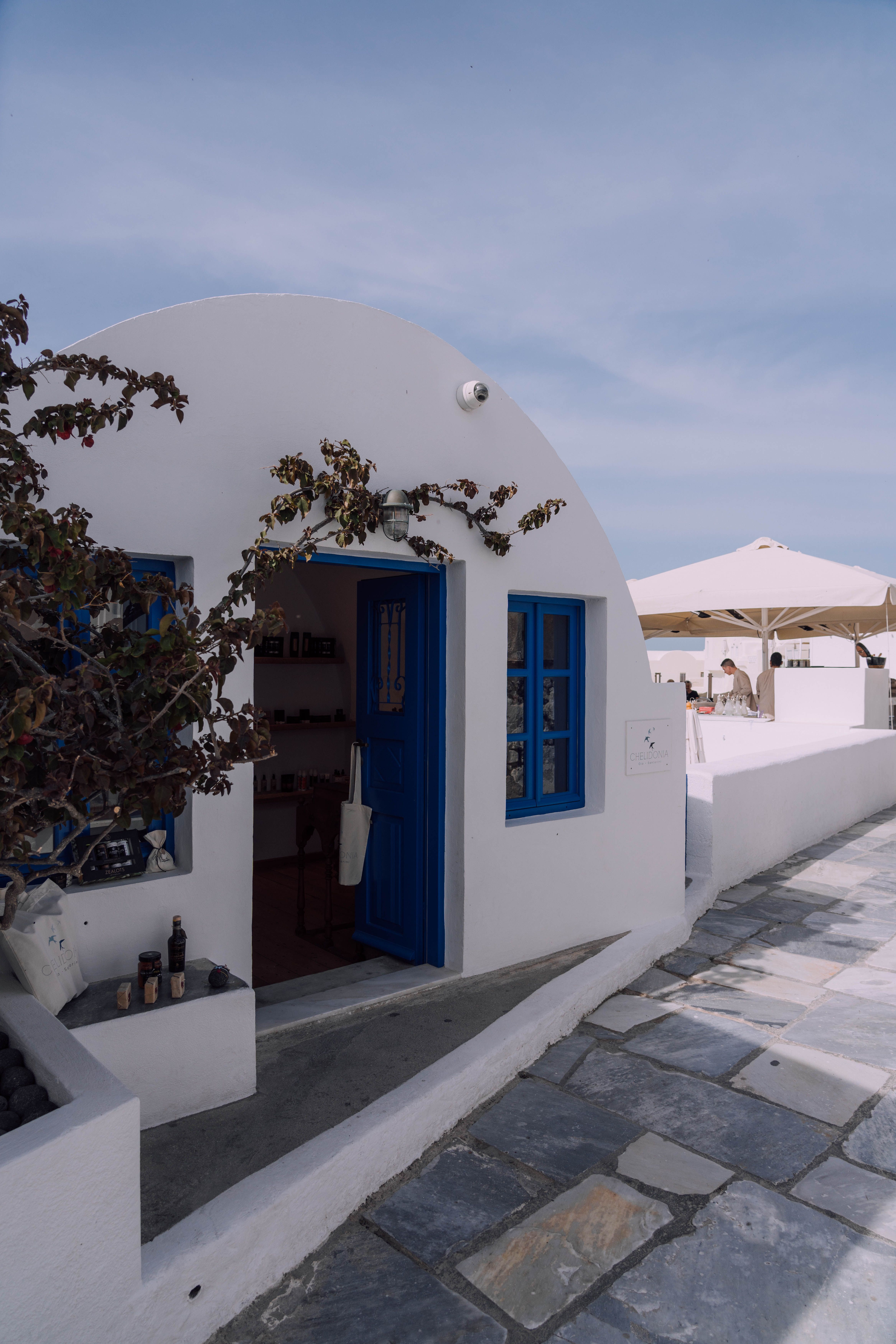 Blue And White Buildings · Free Stock Photo