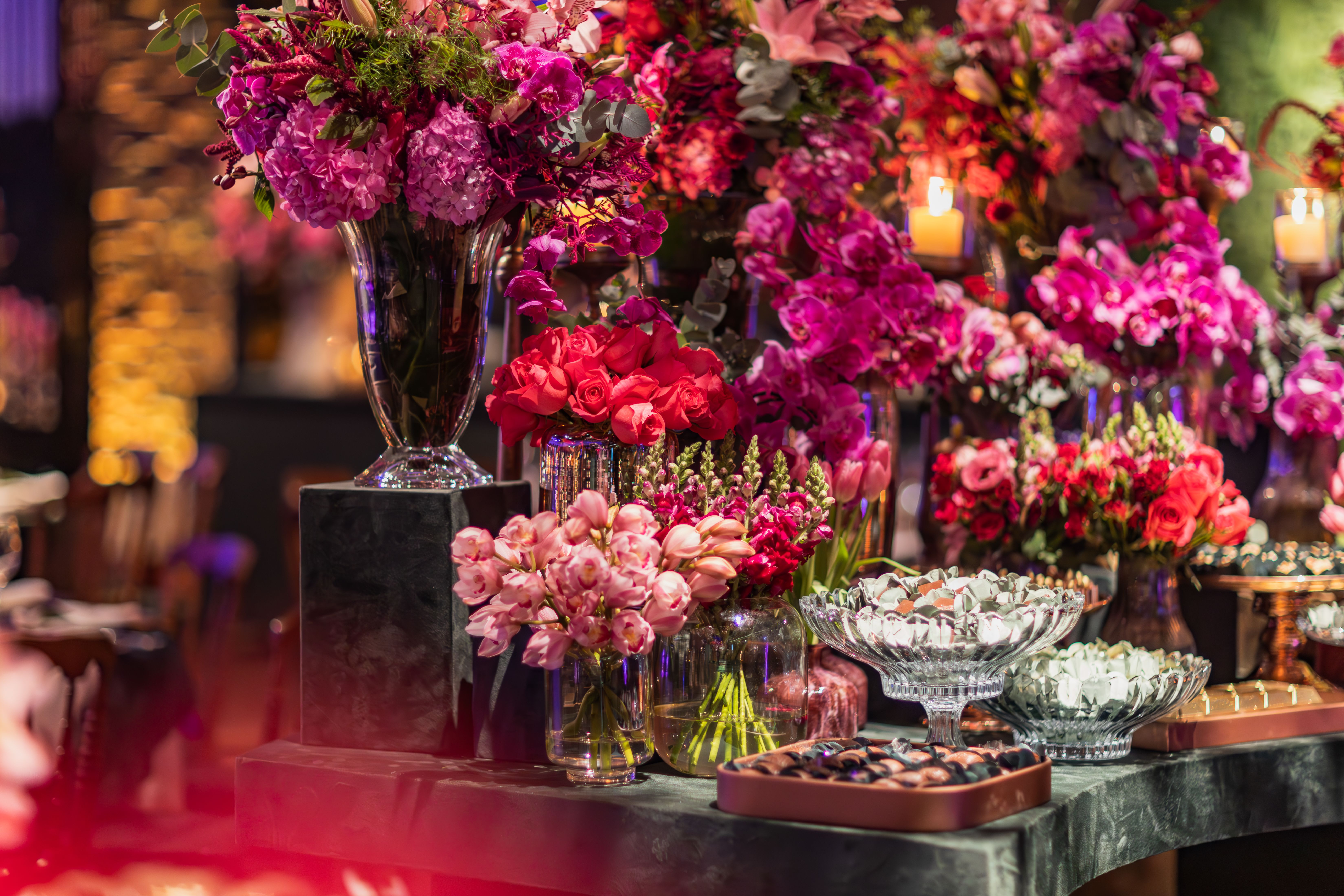 Colorful Flowers Decoration for Celebration · Free Stock Photo