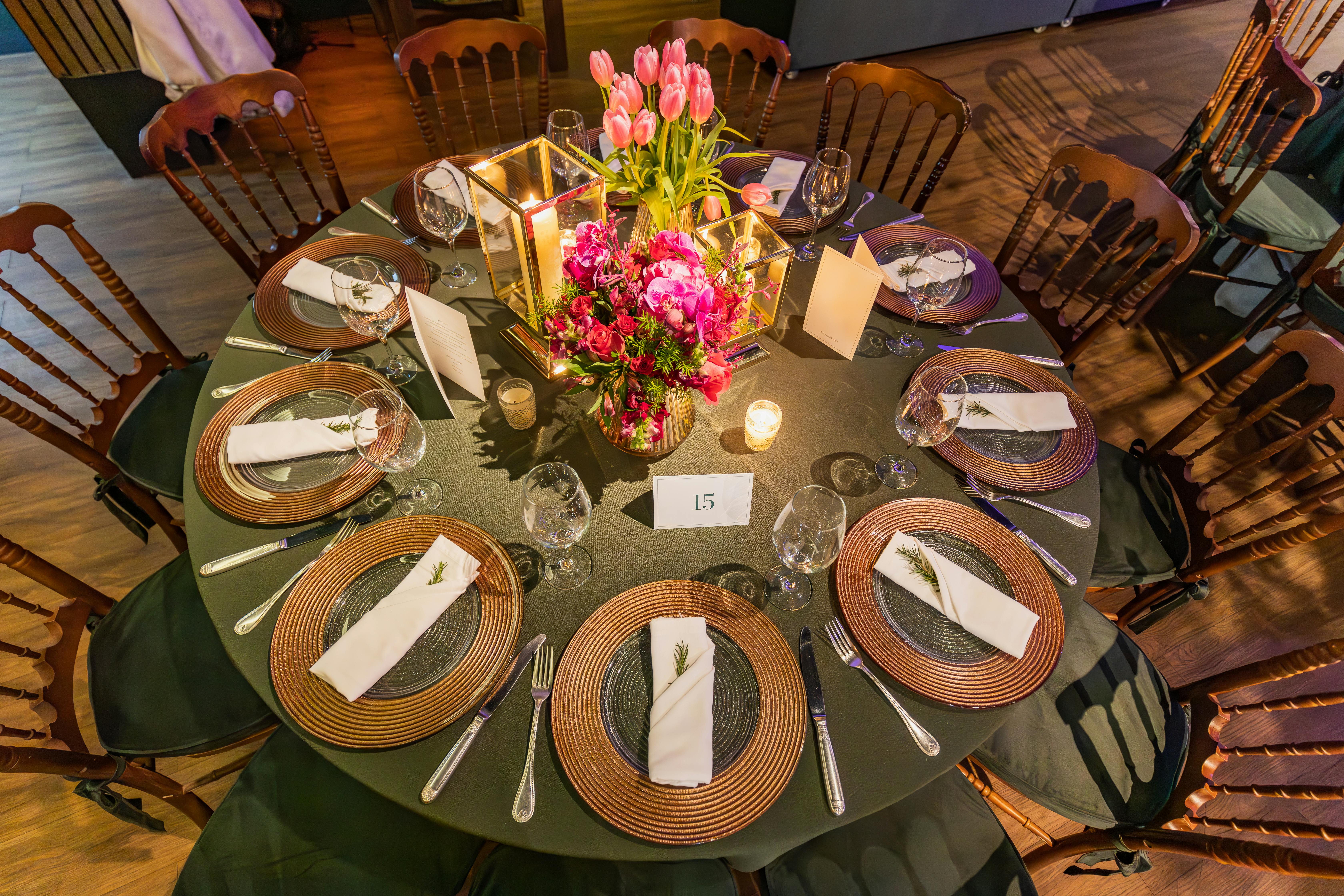 Decorated Table with Flowers · Free Stock Photo