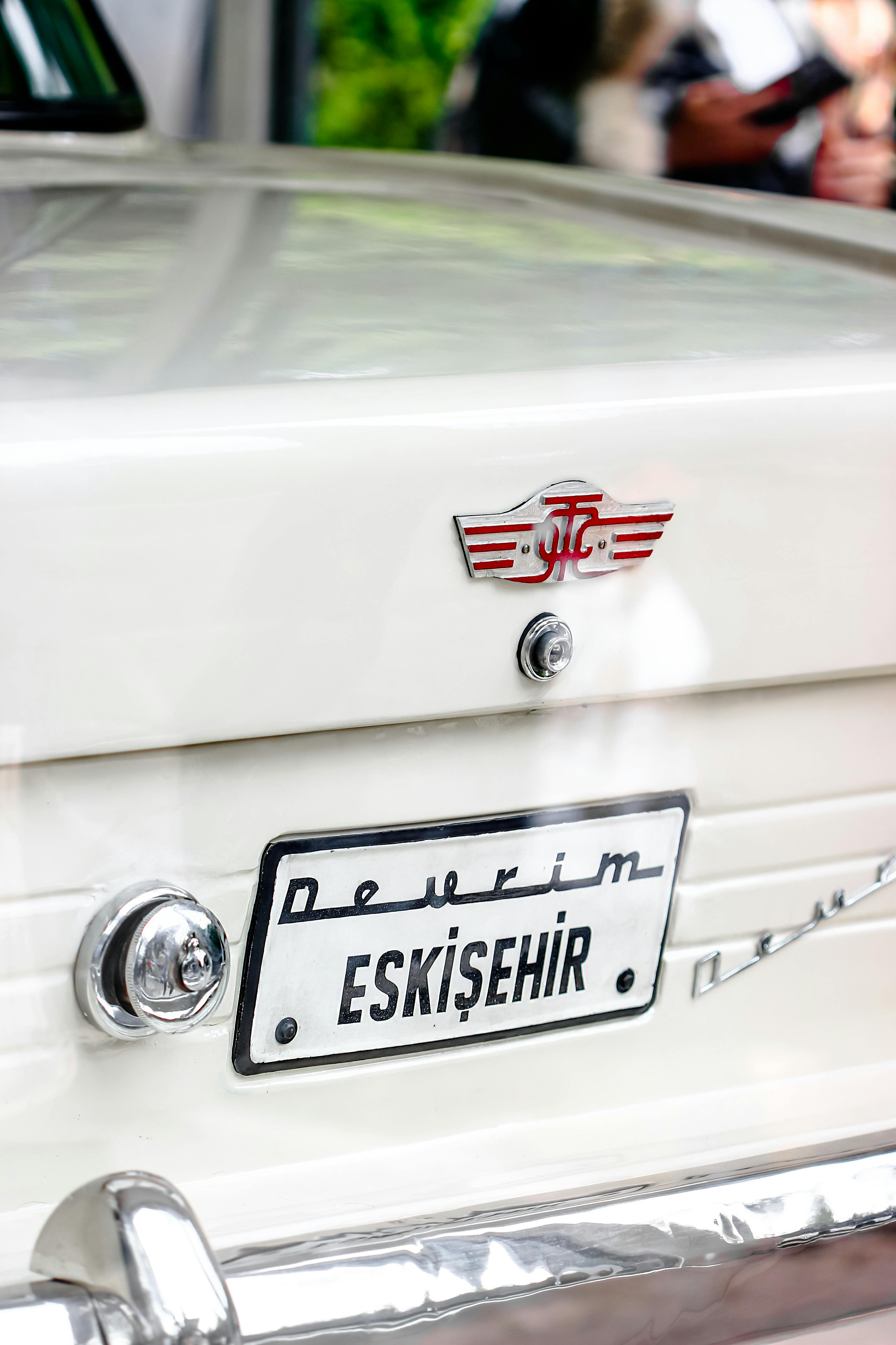 Close up of Back of Vintage Car · Free Stock Photo