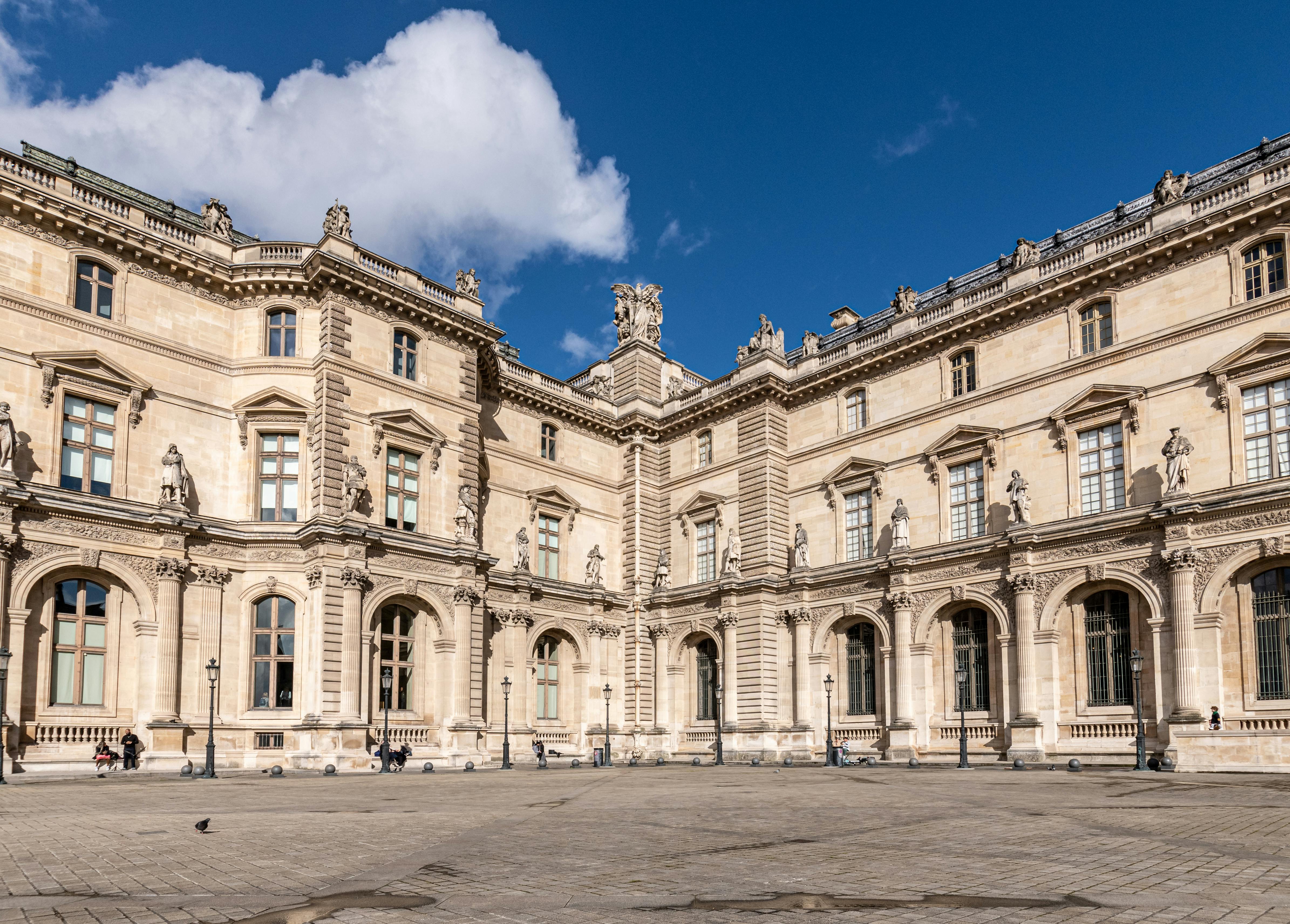 Corner of Louvre · Free Stock Photo