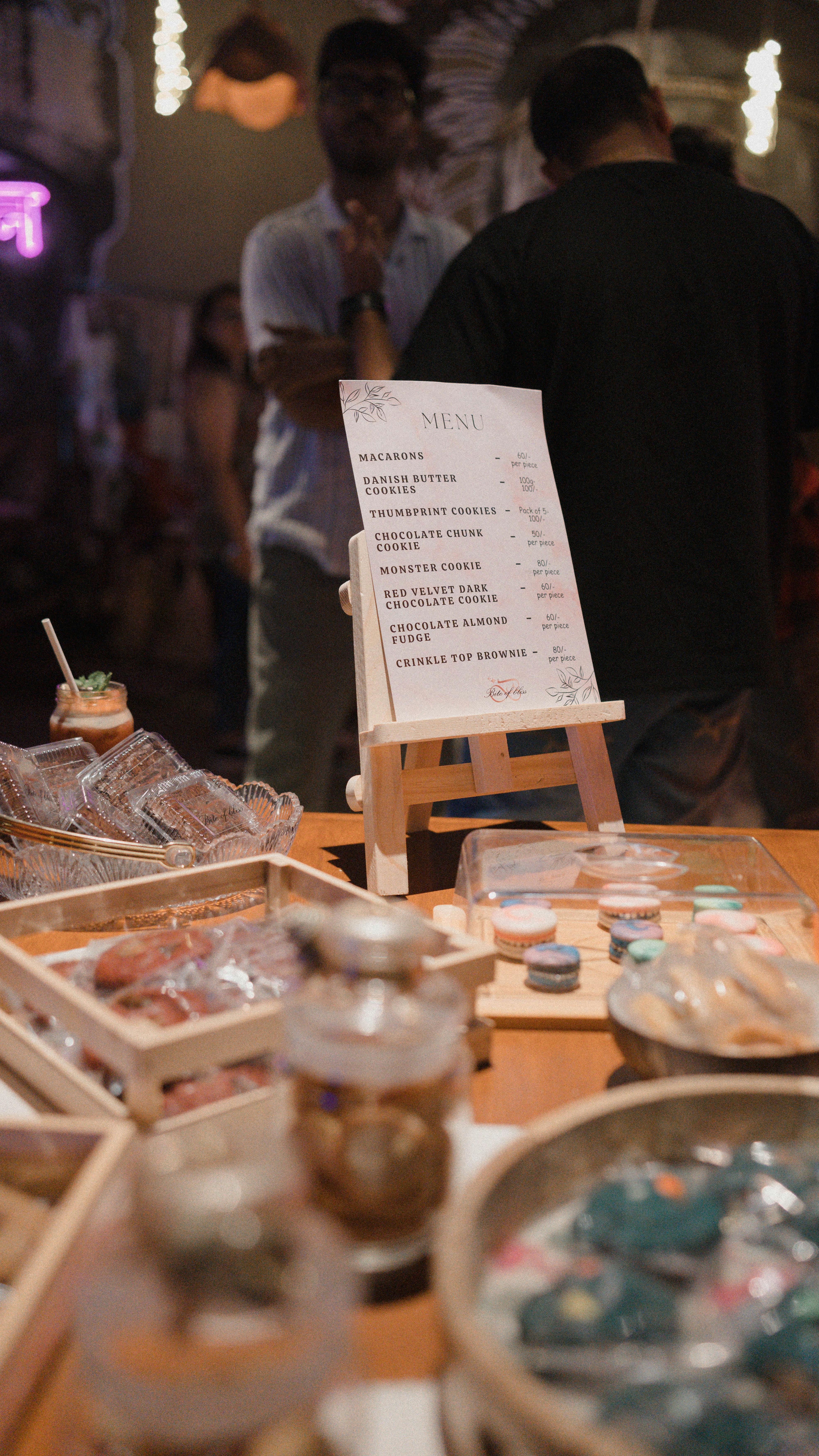 Restaurant Menu on Messy Table · Free Stock Photo