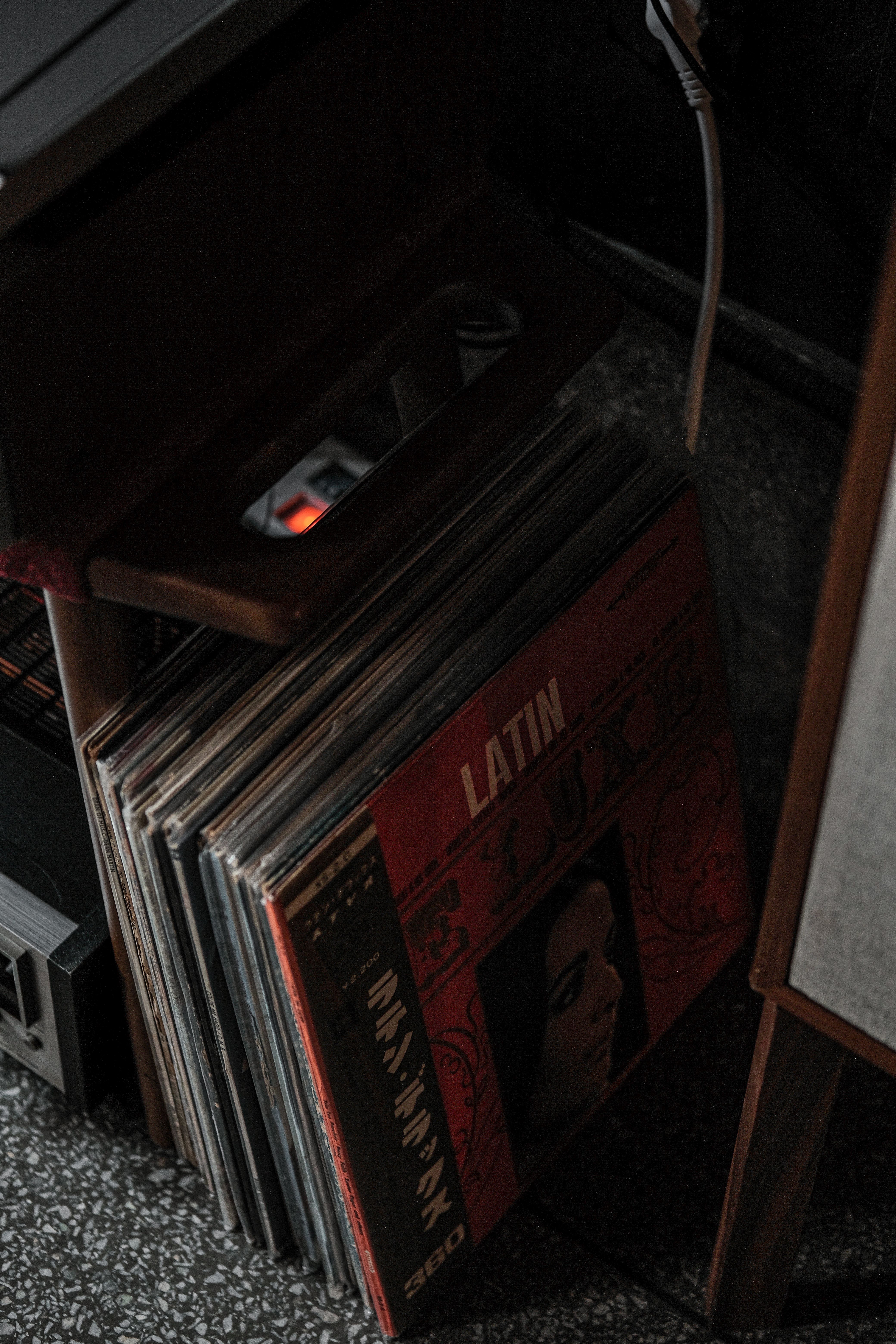 Vinyl Records Collection · Free Stock Photo
