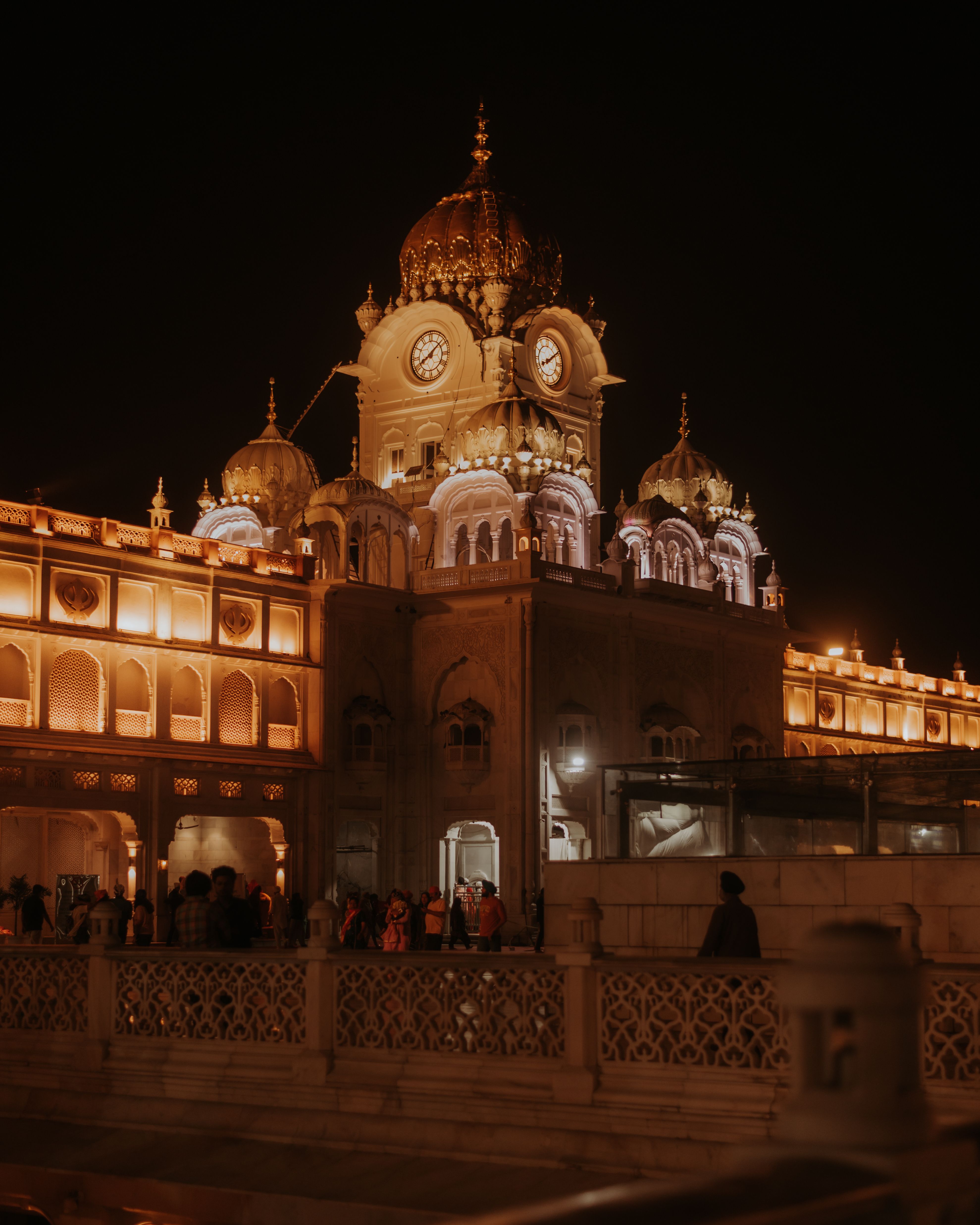 Aerial View of the Golden Temple, Amritsar, Punjab, India · Free Stock ...
