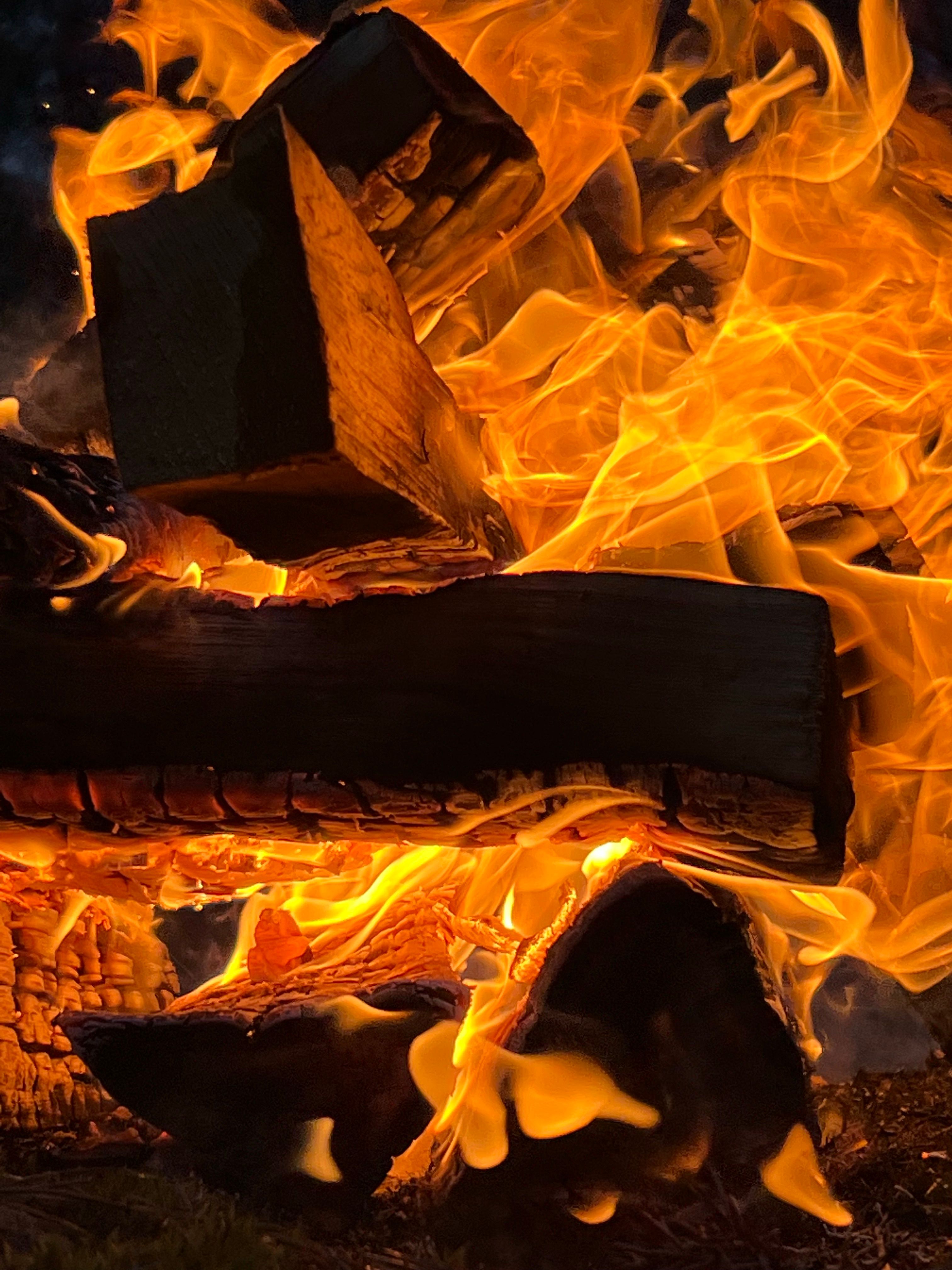 Close up of Flames · Free Stock Photo