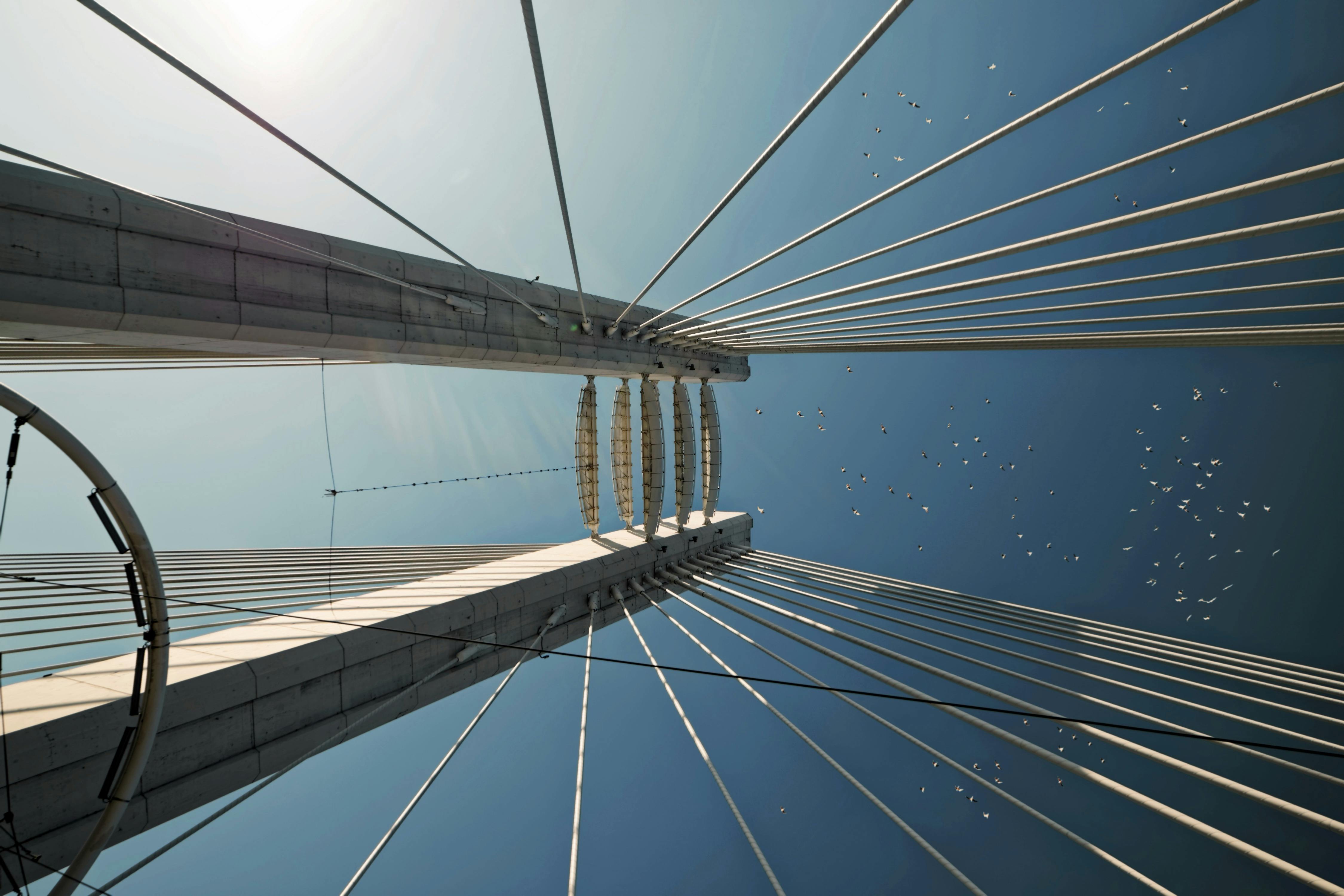 Low Angle Photography Bridge · Free Stock Photo