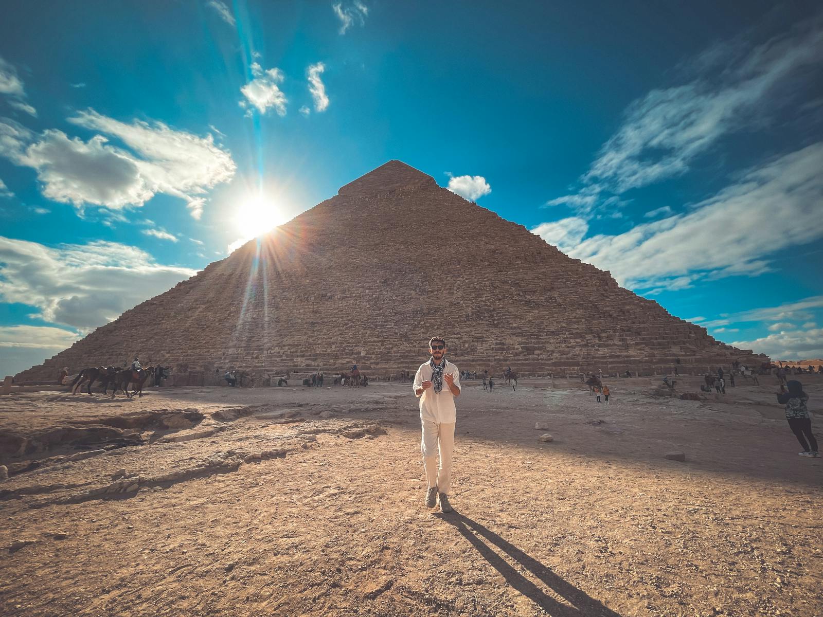 Pyramid Of Giza Sunset Photos, Download The BEST Free Pyramid Of Giza ...