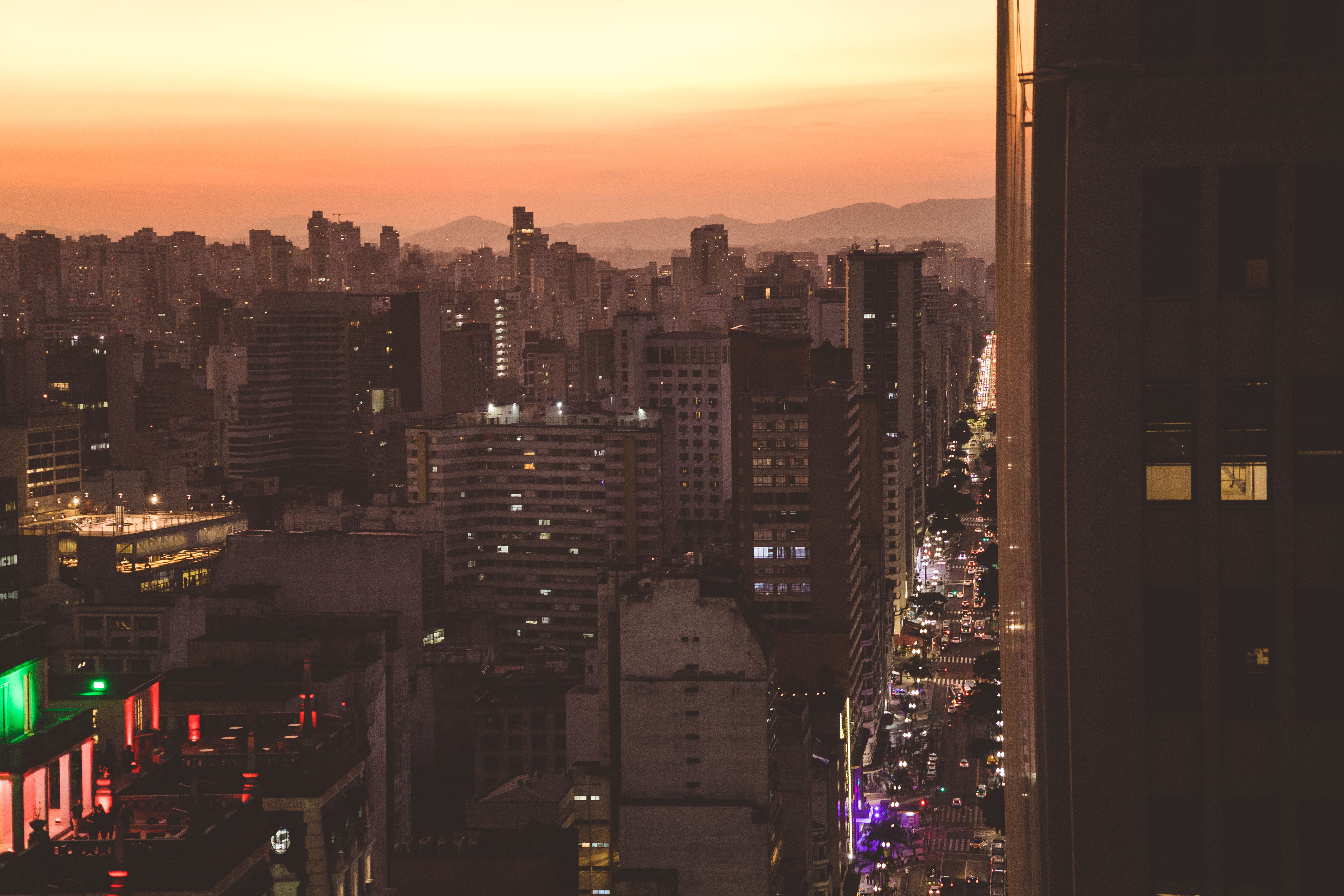 Aerial Photography of City Skyline · Free Stock Photo