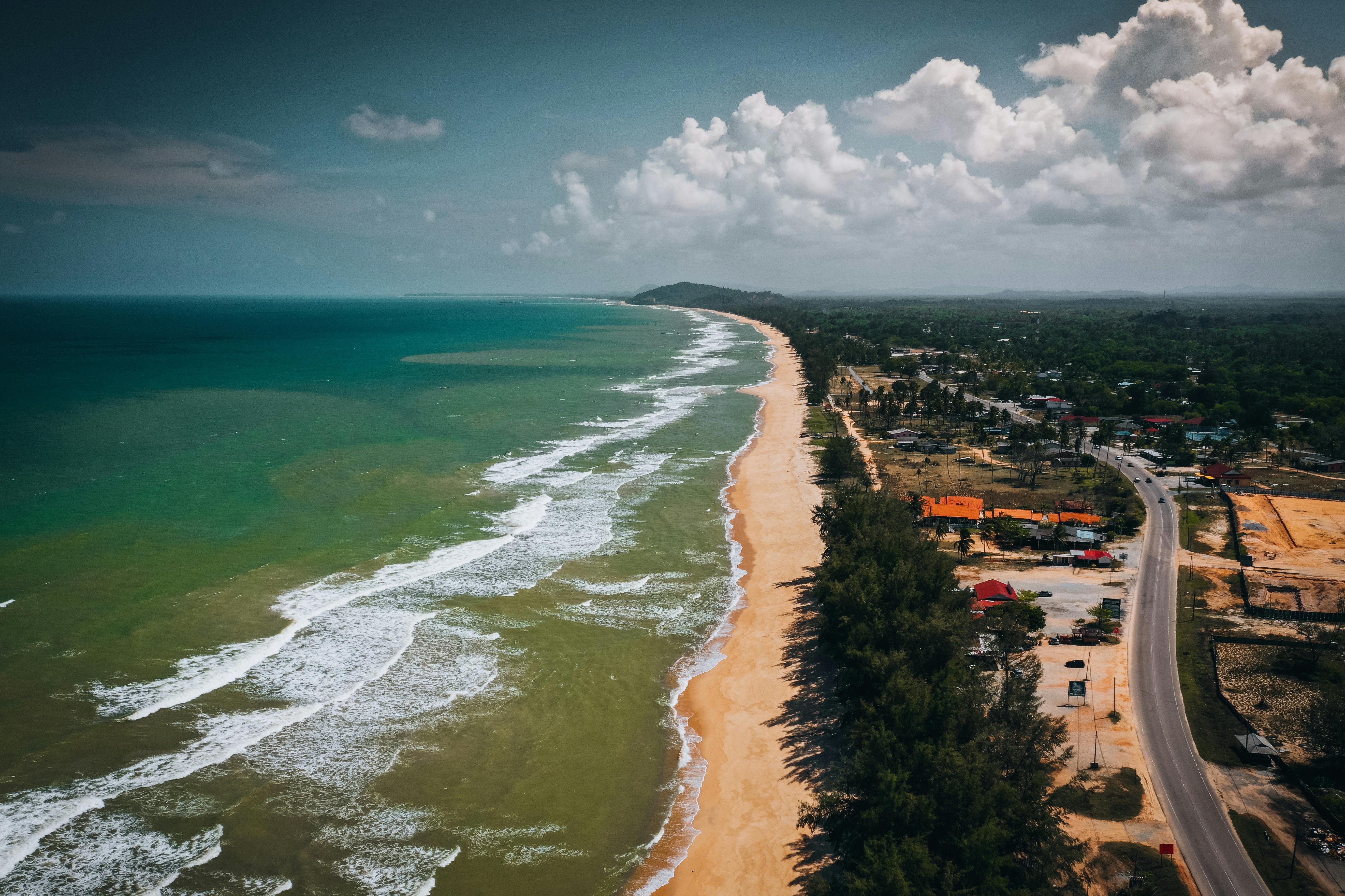 High-rise Buildings Near Shore · Free Stock Photo